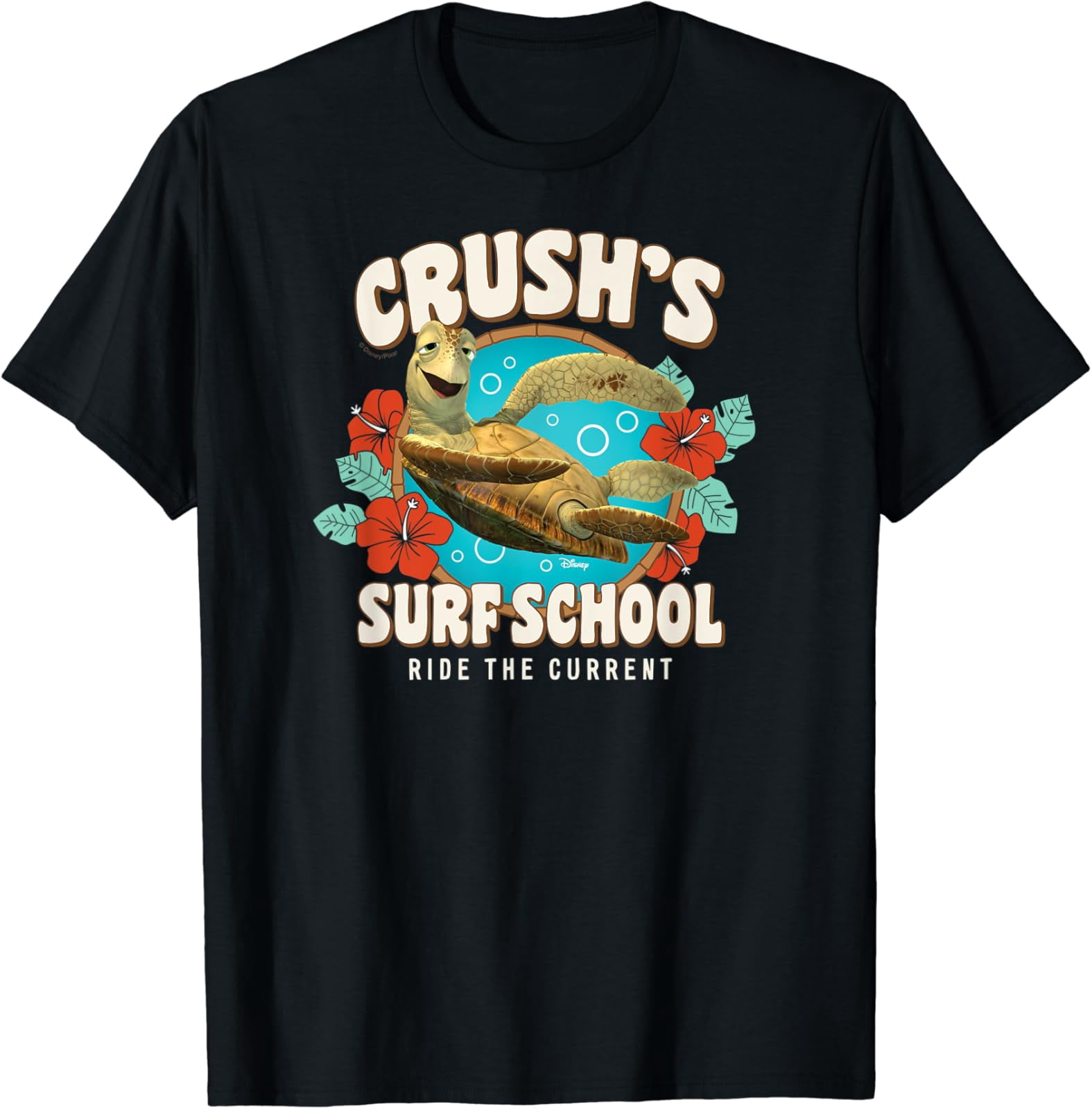 Finding Nemo Crush's Surf School T-Shirt - Walmart.com