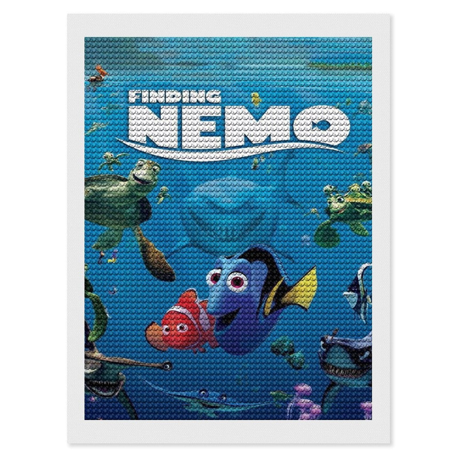 Finding Ne-m Diamond Art Kits DIY 5D Anime Painting by Number Kits Full ...