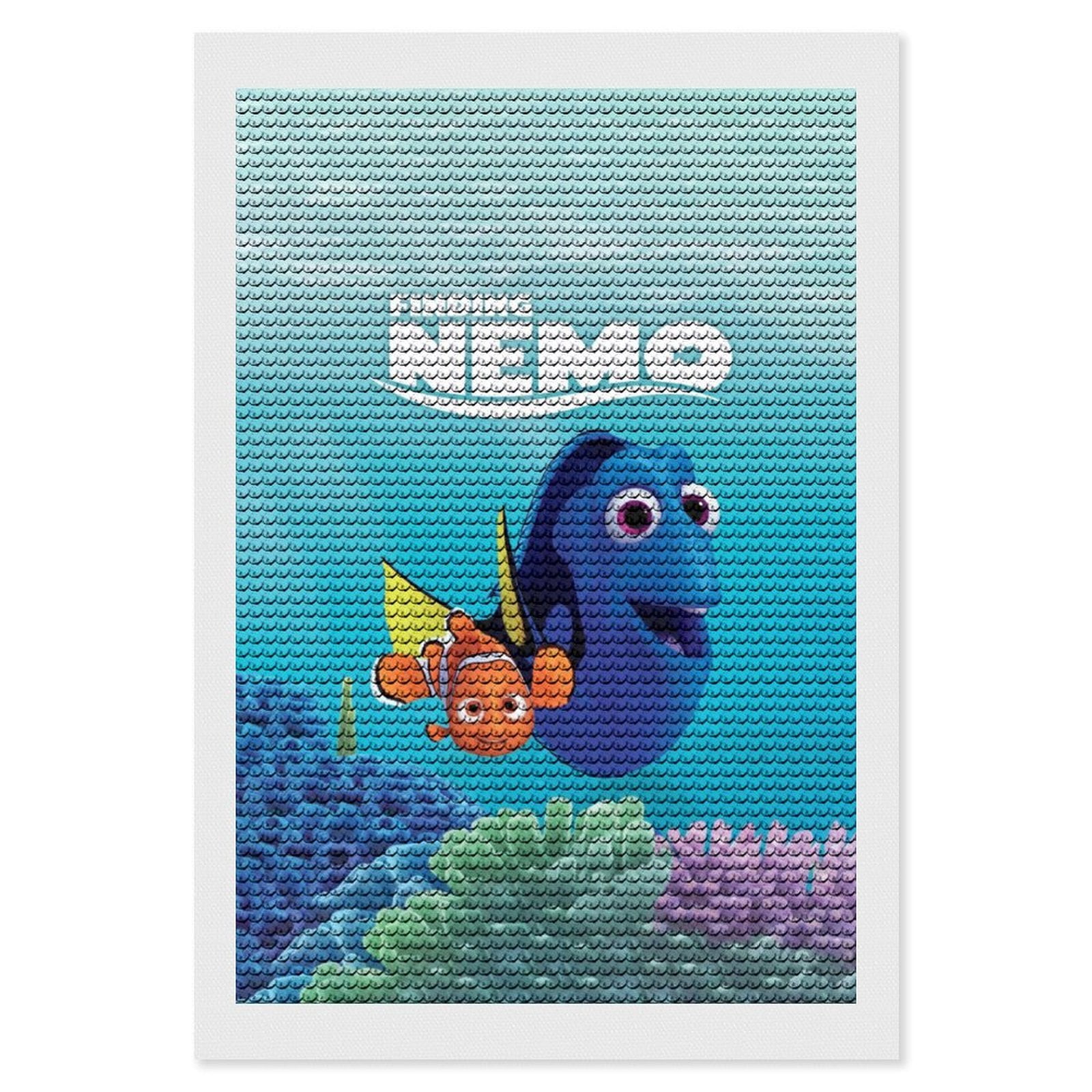 Finding Ne-m Diamond Art Kits DIY 5D Anime Painting by Number Kits Full ...