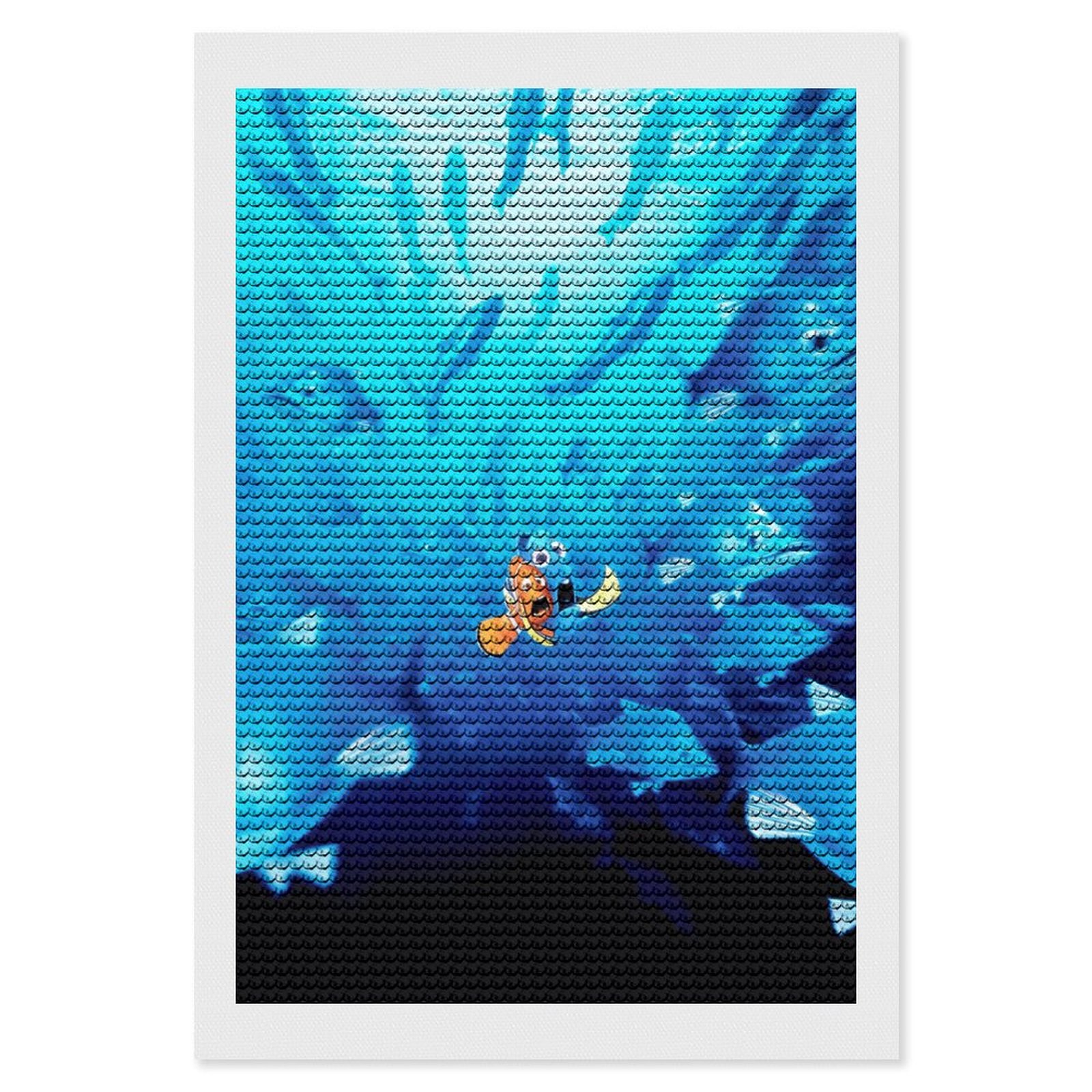Finding Nemo Diamond Art Painting for Adult, DIY Full Round 5D Diamond ...