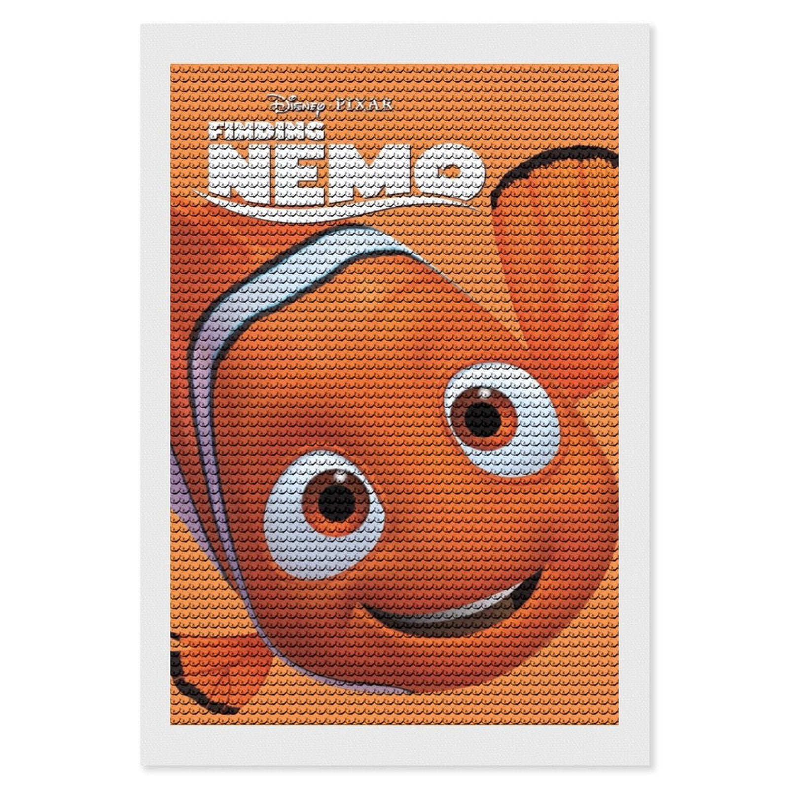 Finding Nemo Diamond Art Painting for Adult, DIY Full Round 5D Diamond ...