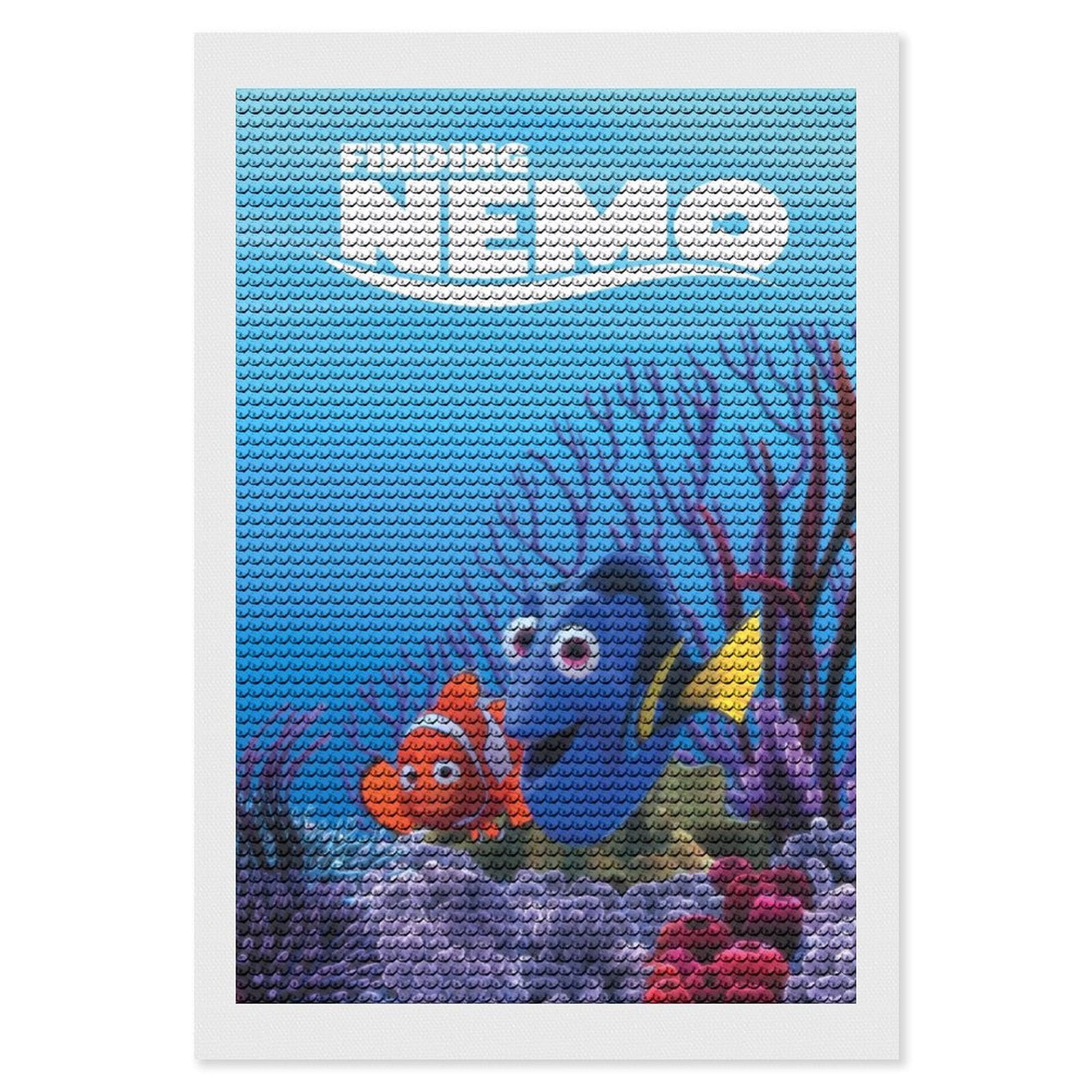 Finding Nemo Diamond Art Painting for Adult, DIY Full Round 5D Diamond ...