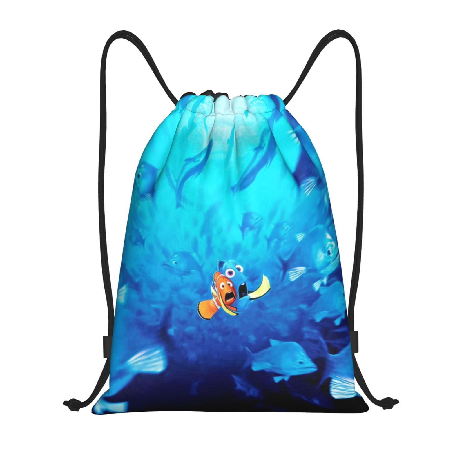 Finding Nemo Drawstring Backpack Sports Gym Sackpack Water Resistant ...