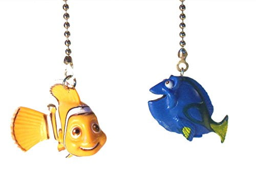 Finding Nemo Finding Dory Ceiling Fan Pull Set (Nemo & Dory) - Walmart.com
