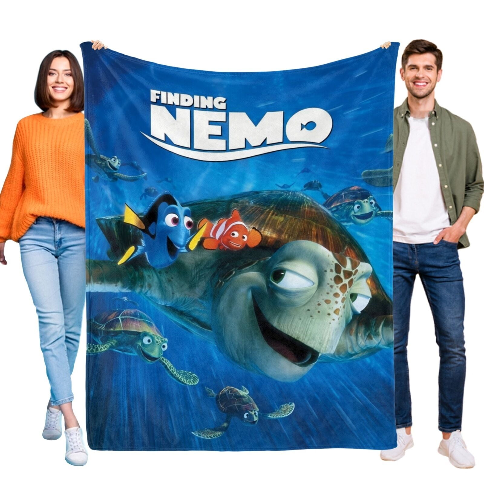 Finding Nemo Flannel Blanket Bed Sofa Couch Throw Birthday Gift for ...