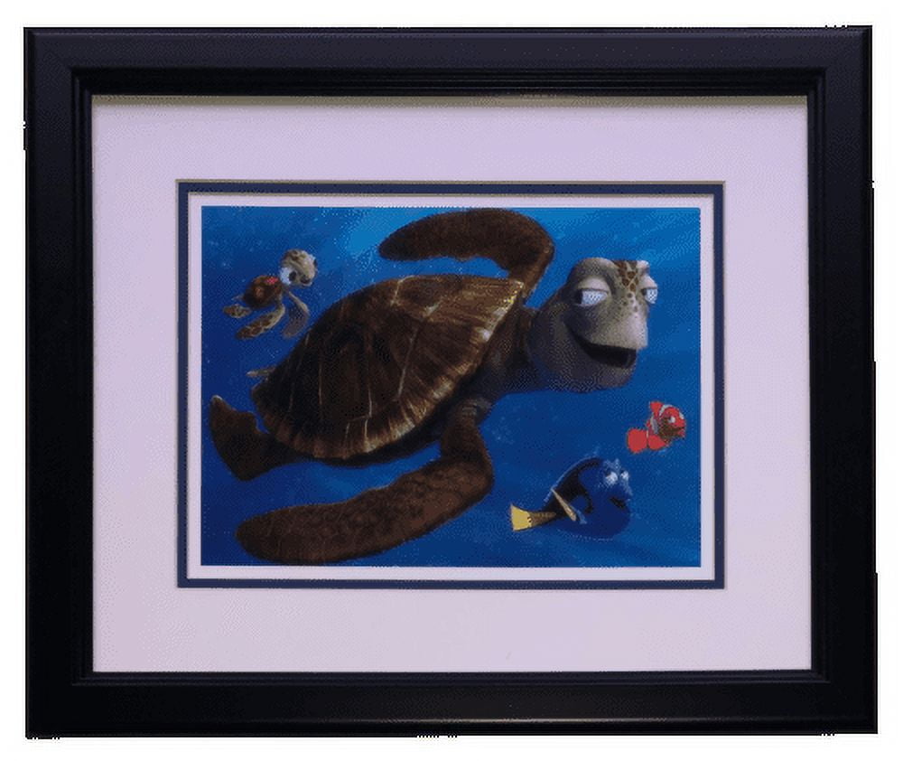 Finding Nemo Framed Surfer Dude Crush 11x14 Disney Commemorative Photo ...