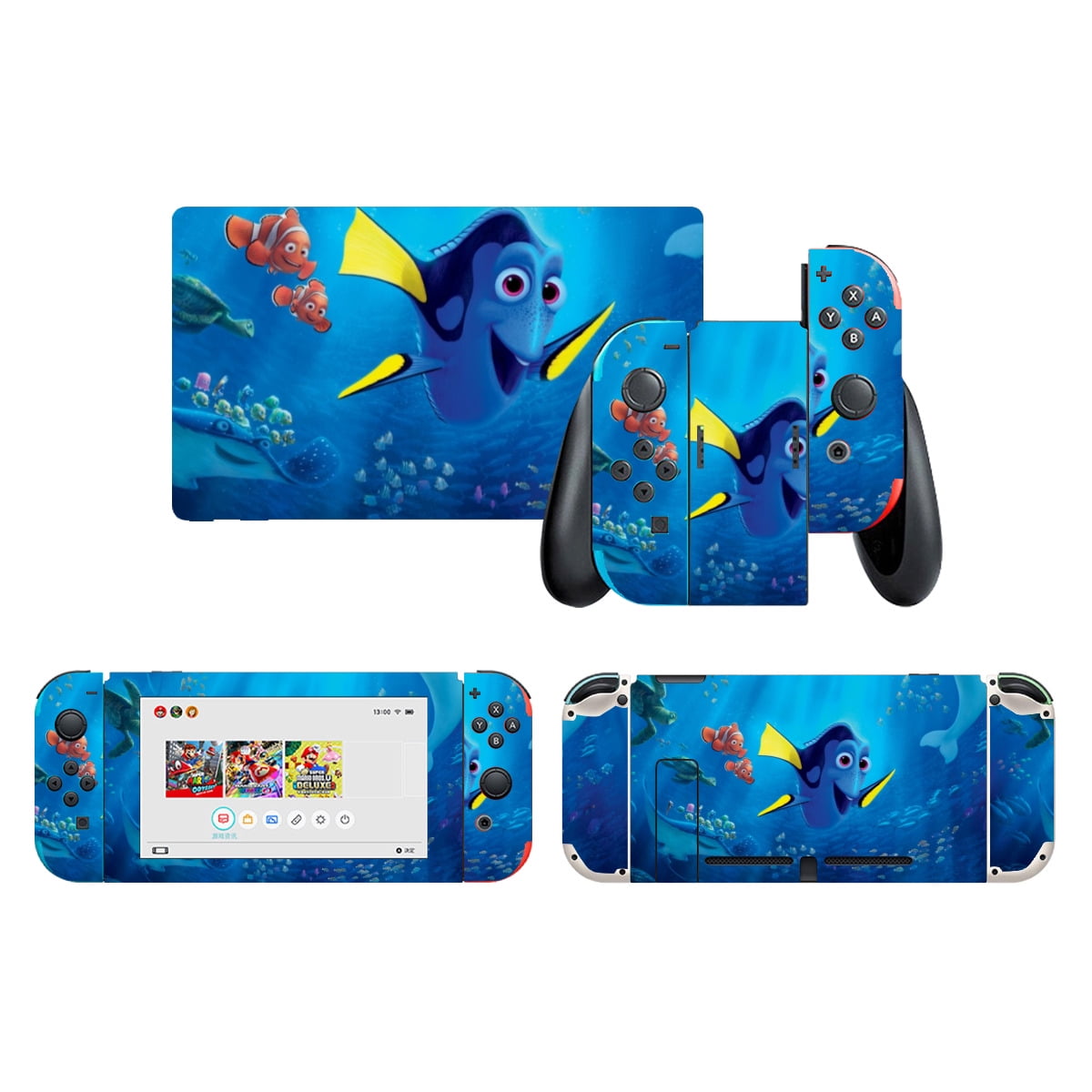 Finding Nemo Game Switch Skin - Anime Cartoon Game Sticker, No Bubble ...