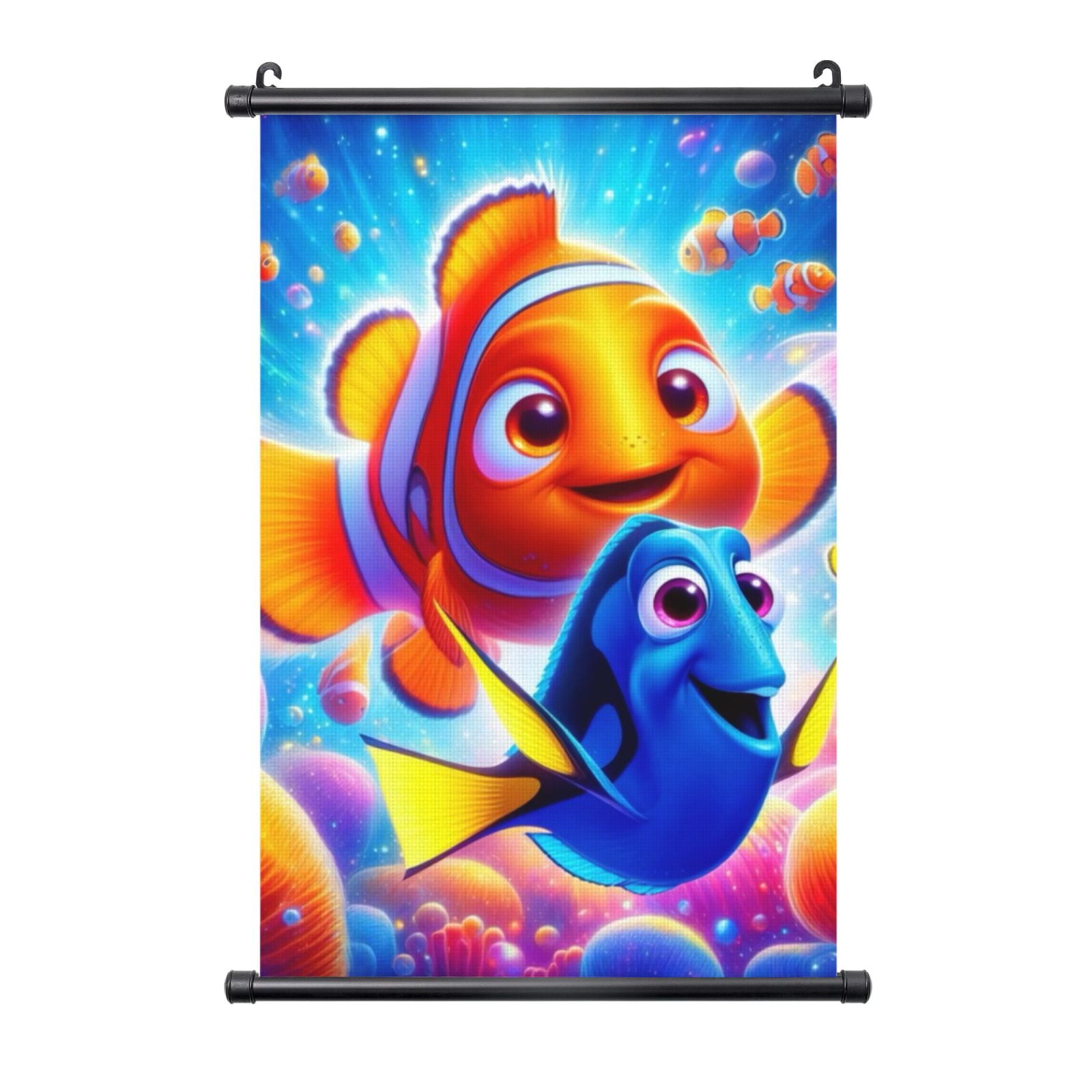 Finding Nemo Hanging Poster, Black Plastic Shaft Wall Hanging Posters ...