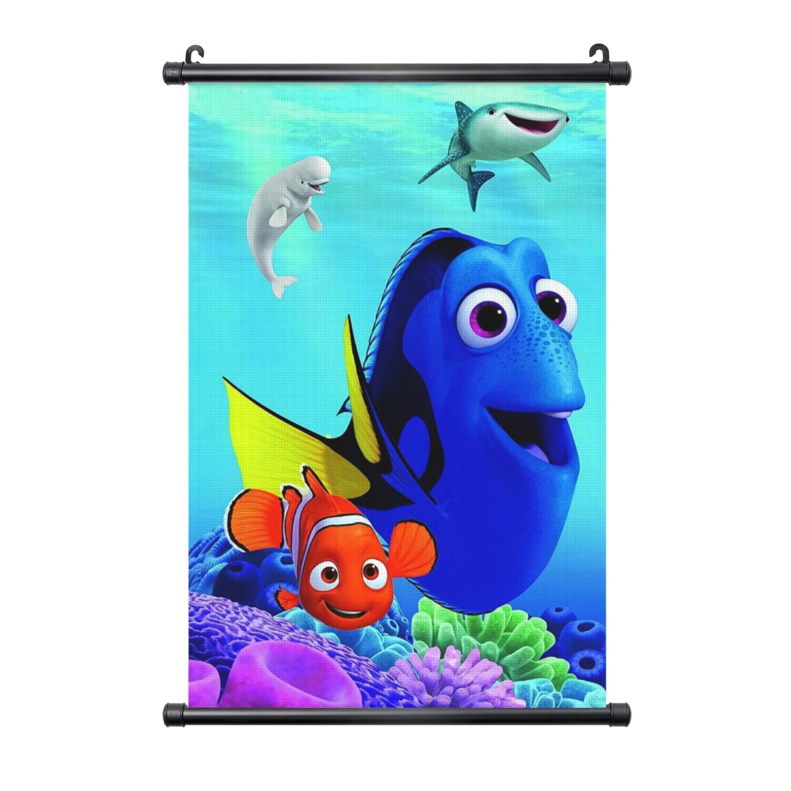 Finding Nemo Hanging Poster, Black Plastic Shaft Wall Hanging Posters ...