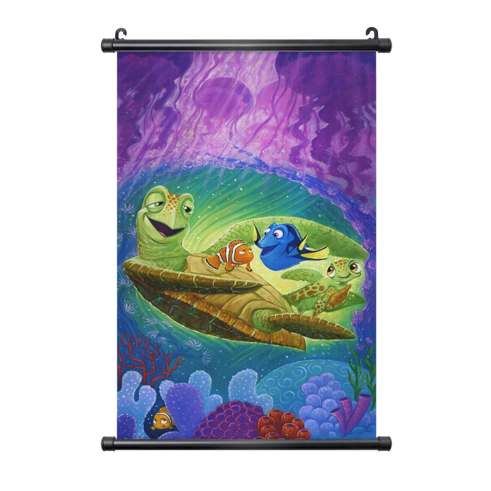 Finding Nemo Hanging Poster, Black Plastic Shaft Wall Hanging Posters ...