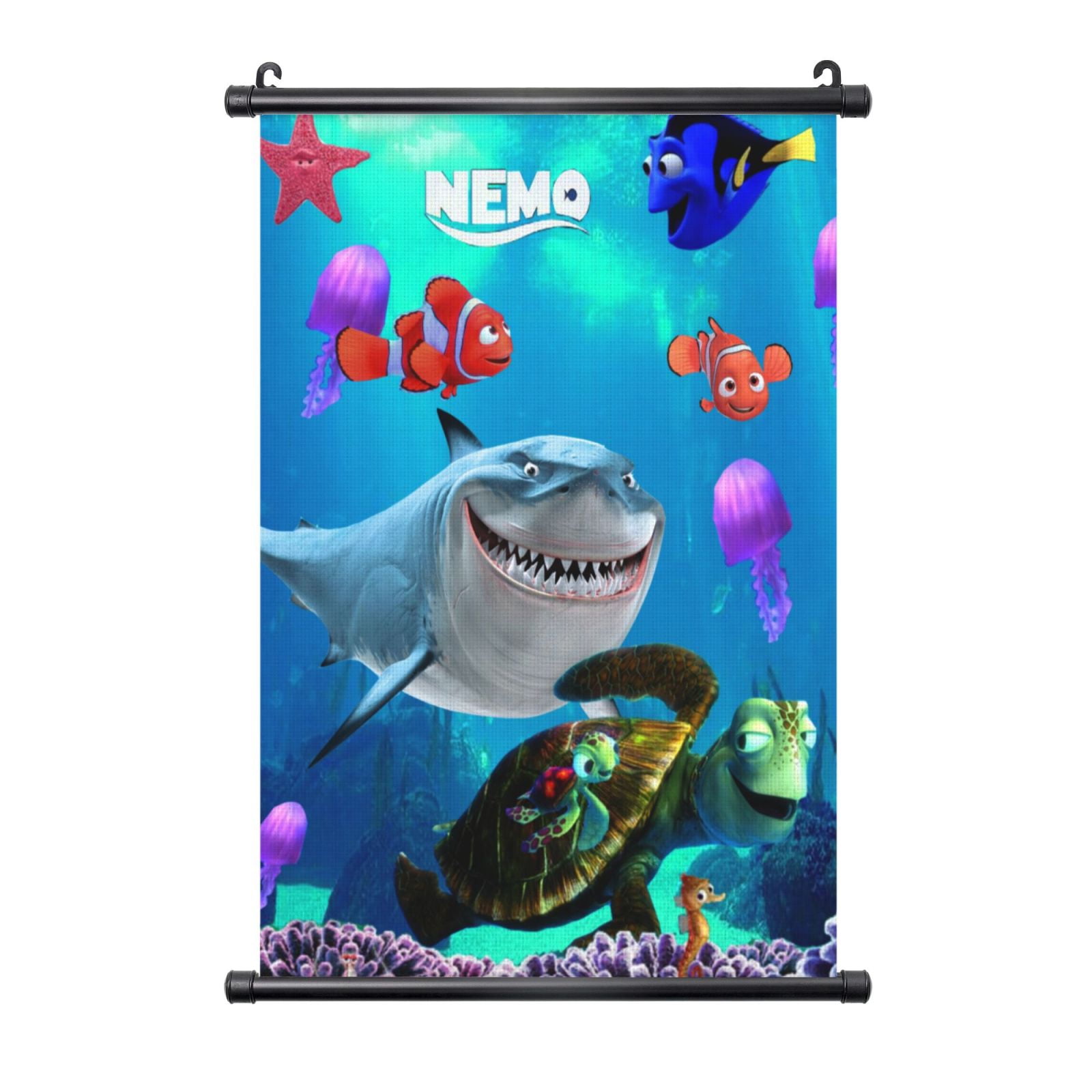 Finding Nemo Hanging Poster, Black Plastic Shaft Wall Hanging Posters ...