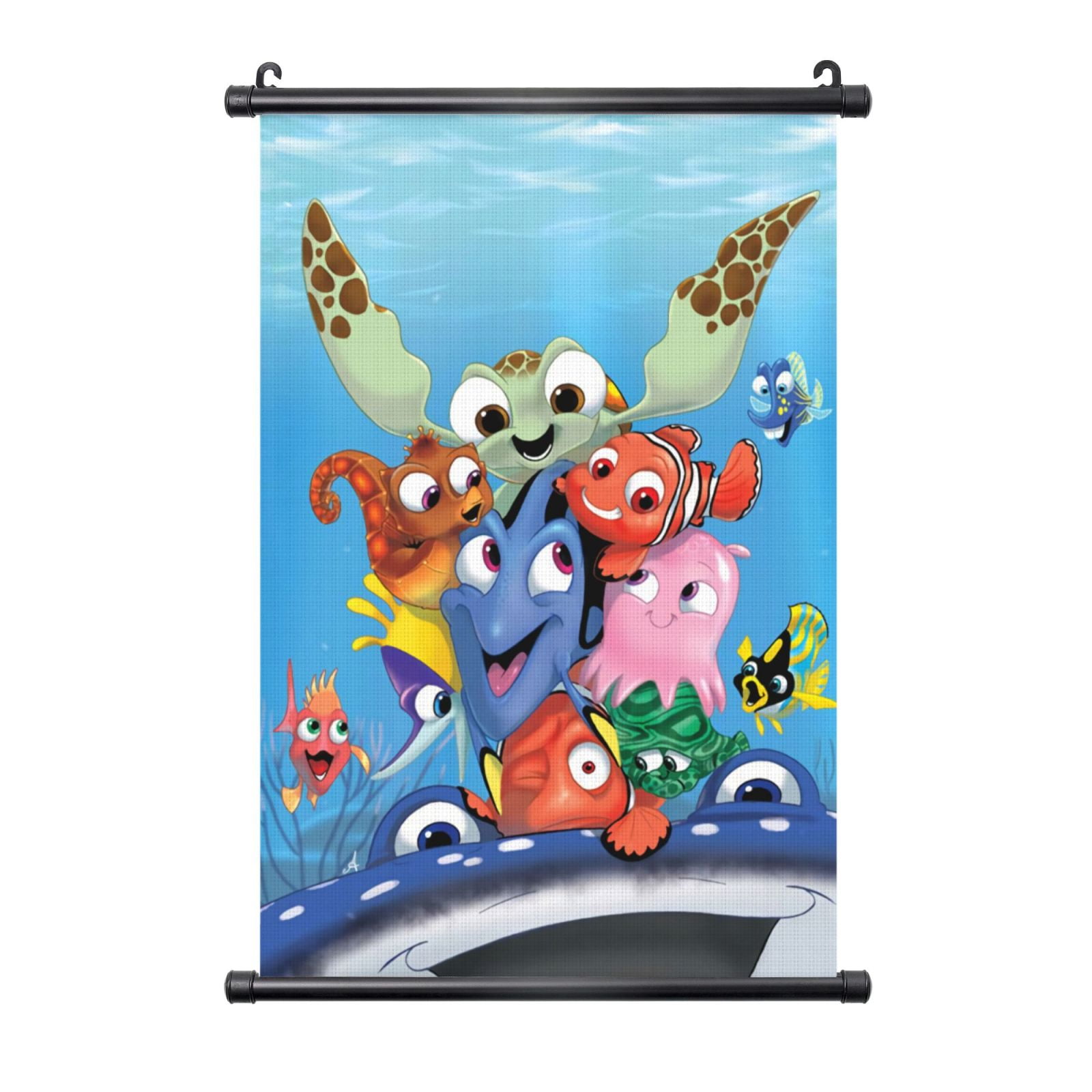 Finding Nemo Hanging Poster, Black Plastic Shaft Wall Hanging Posters ...