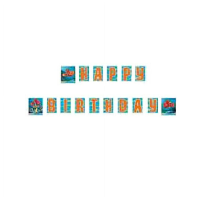Finding Nemo 'Happy Birthday' Banner (1ct) - Walmart.com