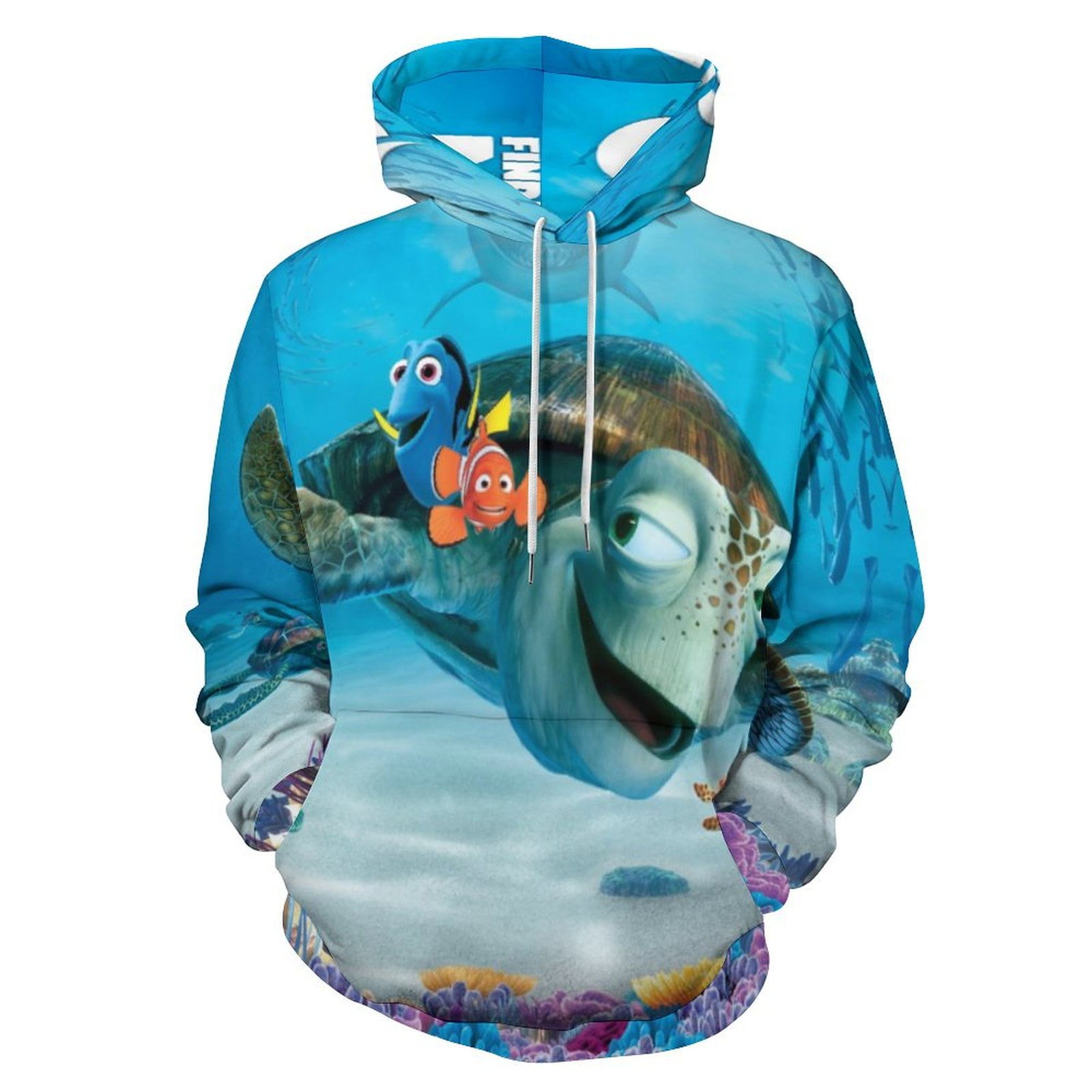 Finding Nemo Hoodie 3D Print Pullover Hooded Long Sleeve Sweatshirts ...