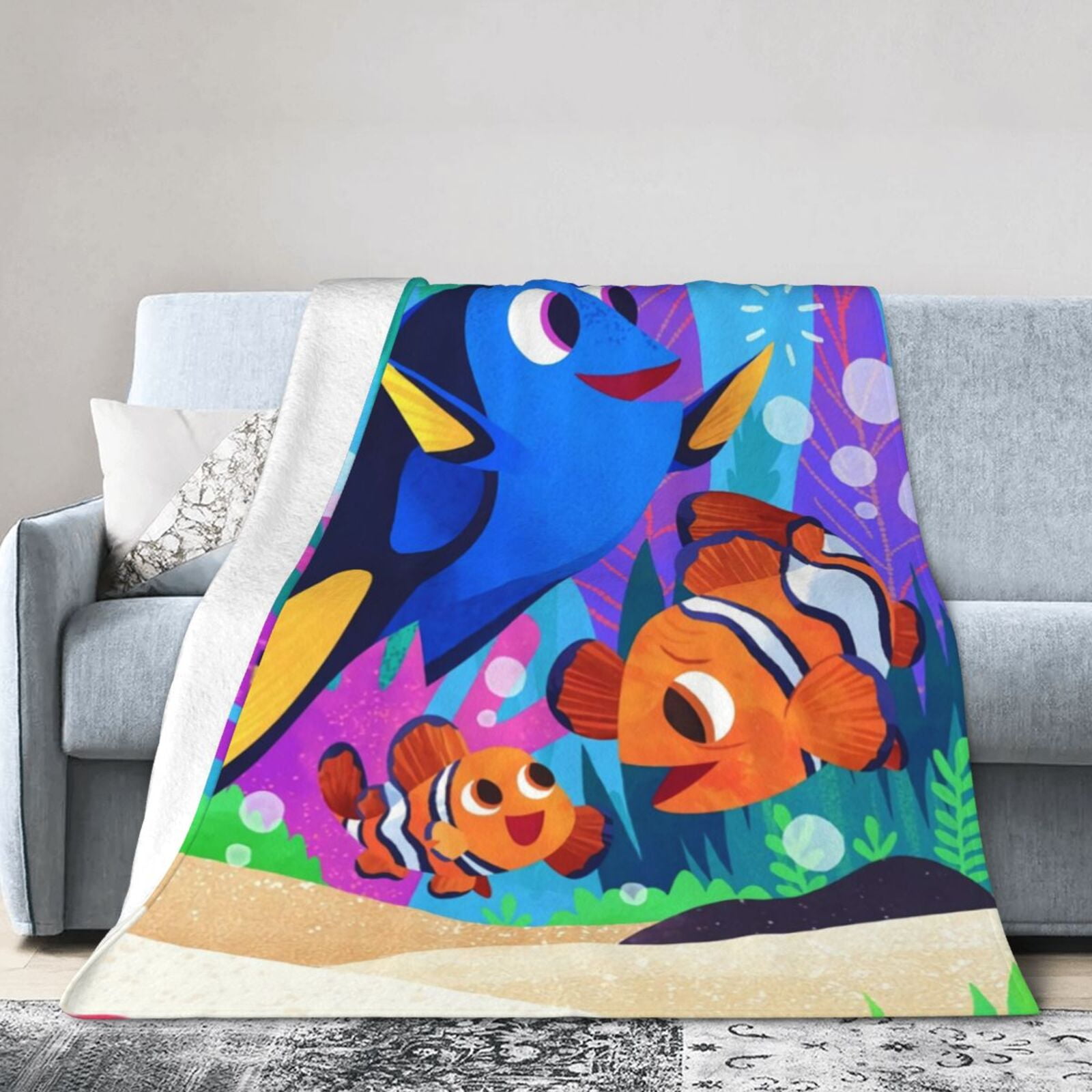 Finding Nemo Hotel Blanket, Anime Blanket For Bed, Sofa Blanket, Ultra ...