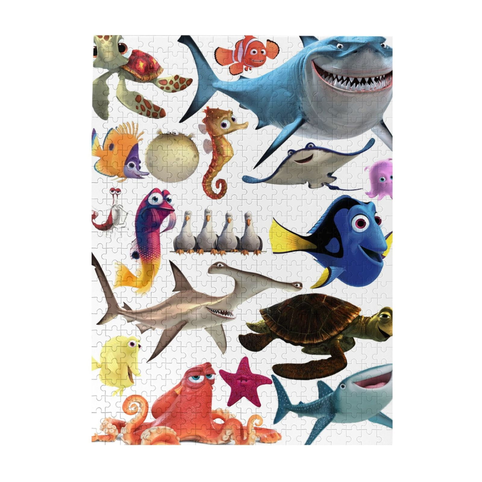 Finding Nemo Jigsaw Puzzles 300 500 1000 Piece Colorful Educational ...