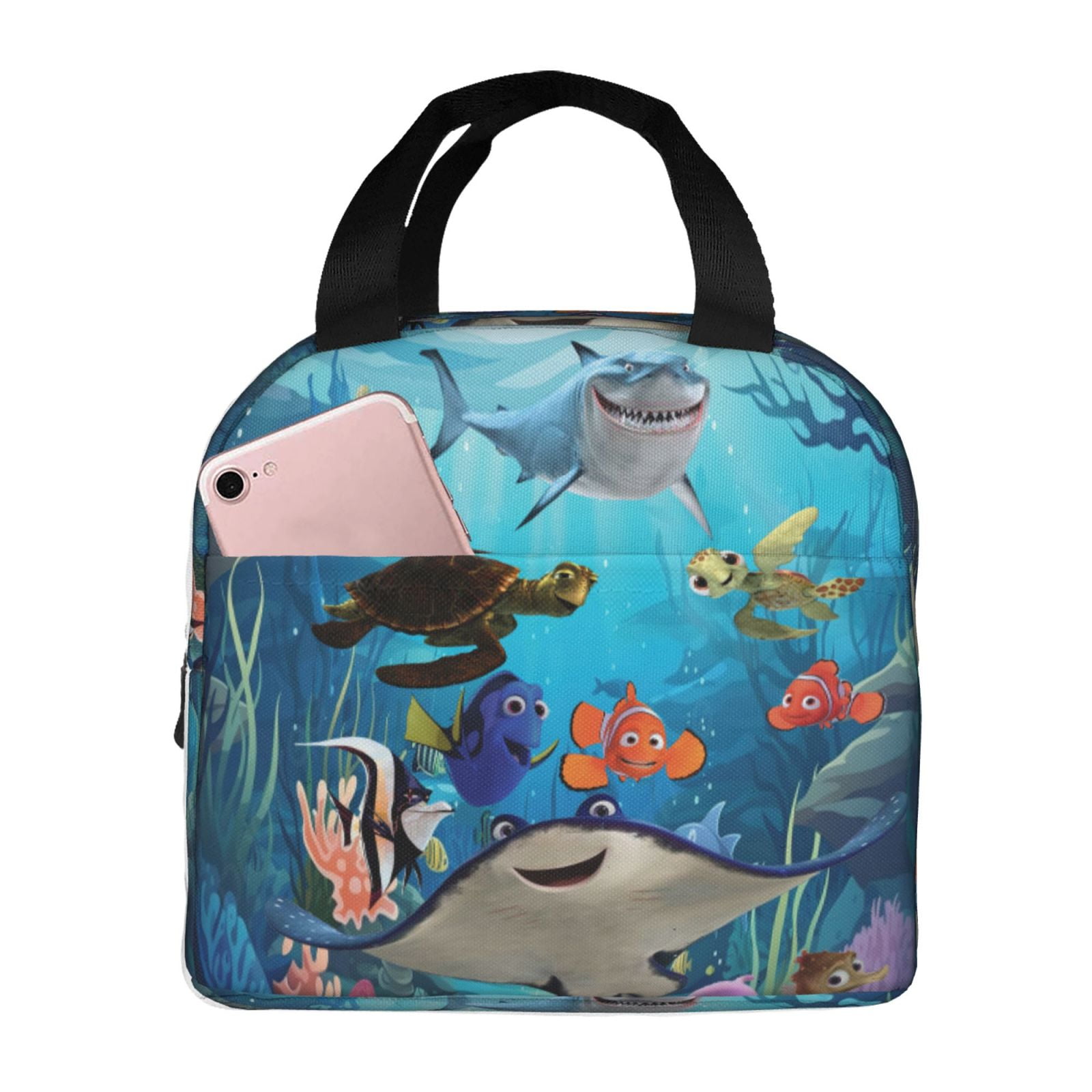 Finding Nemo Lunch Bag Insulated Lunch Box Reusable Cooler Cartoon ...
