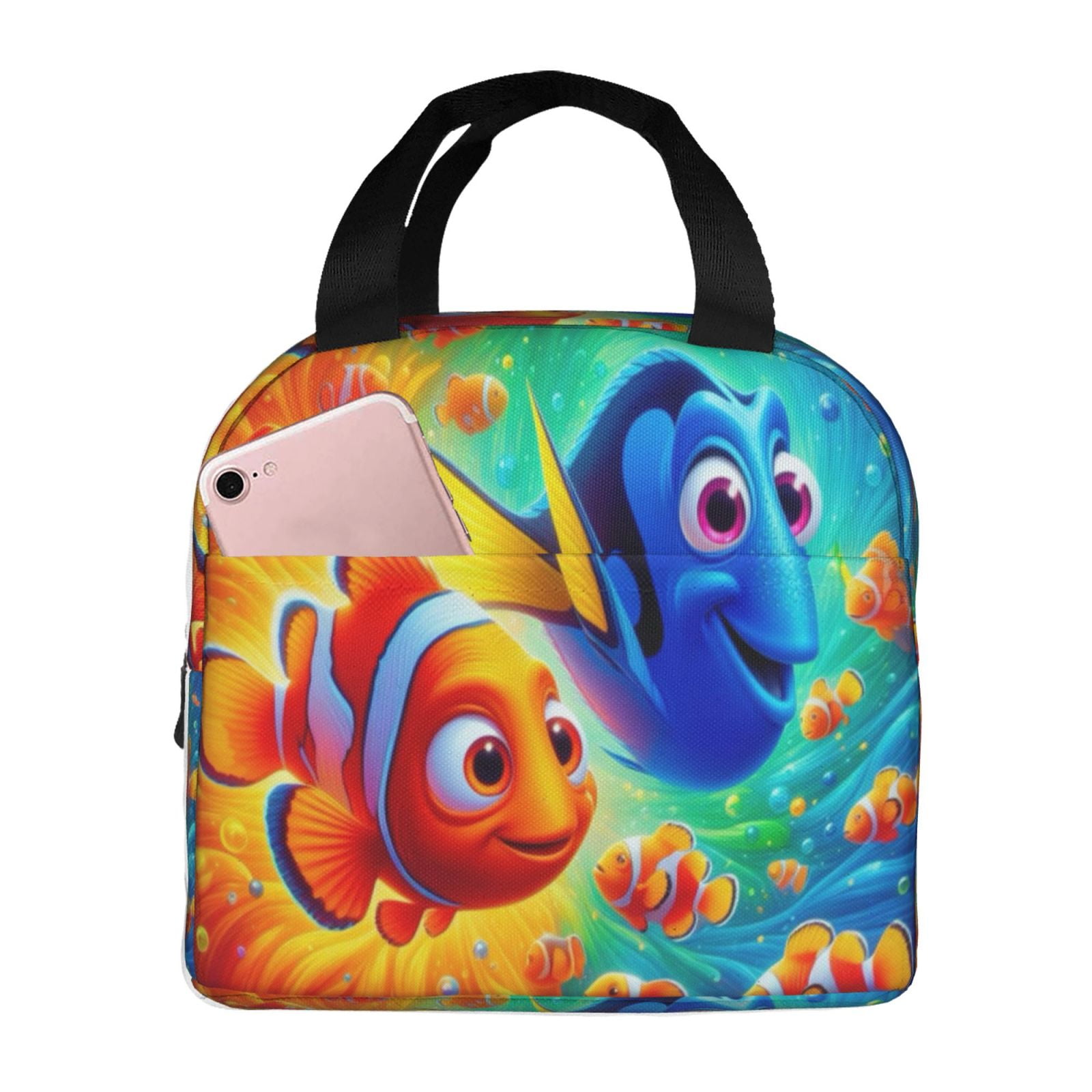Finding Nem0 Lunch Bag Insulated Lunch Box Reusable Cooler Cartoon ...