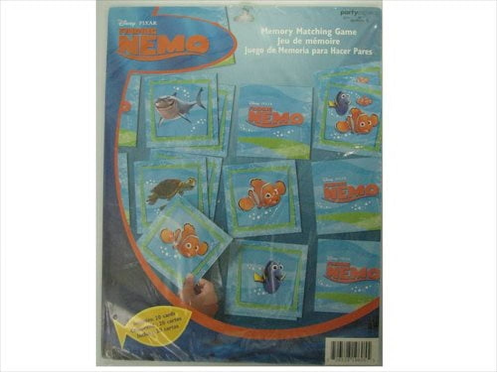 Finding Nemo Memory Matching Game (20ct) - Walmart.com
