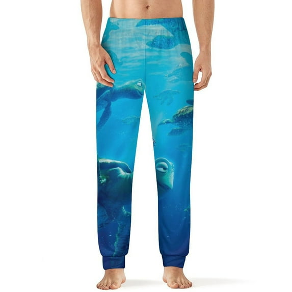 Finding Nemo Men Pajama Pants Bottoms Lounge Pants Elastic Waist Loose ...