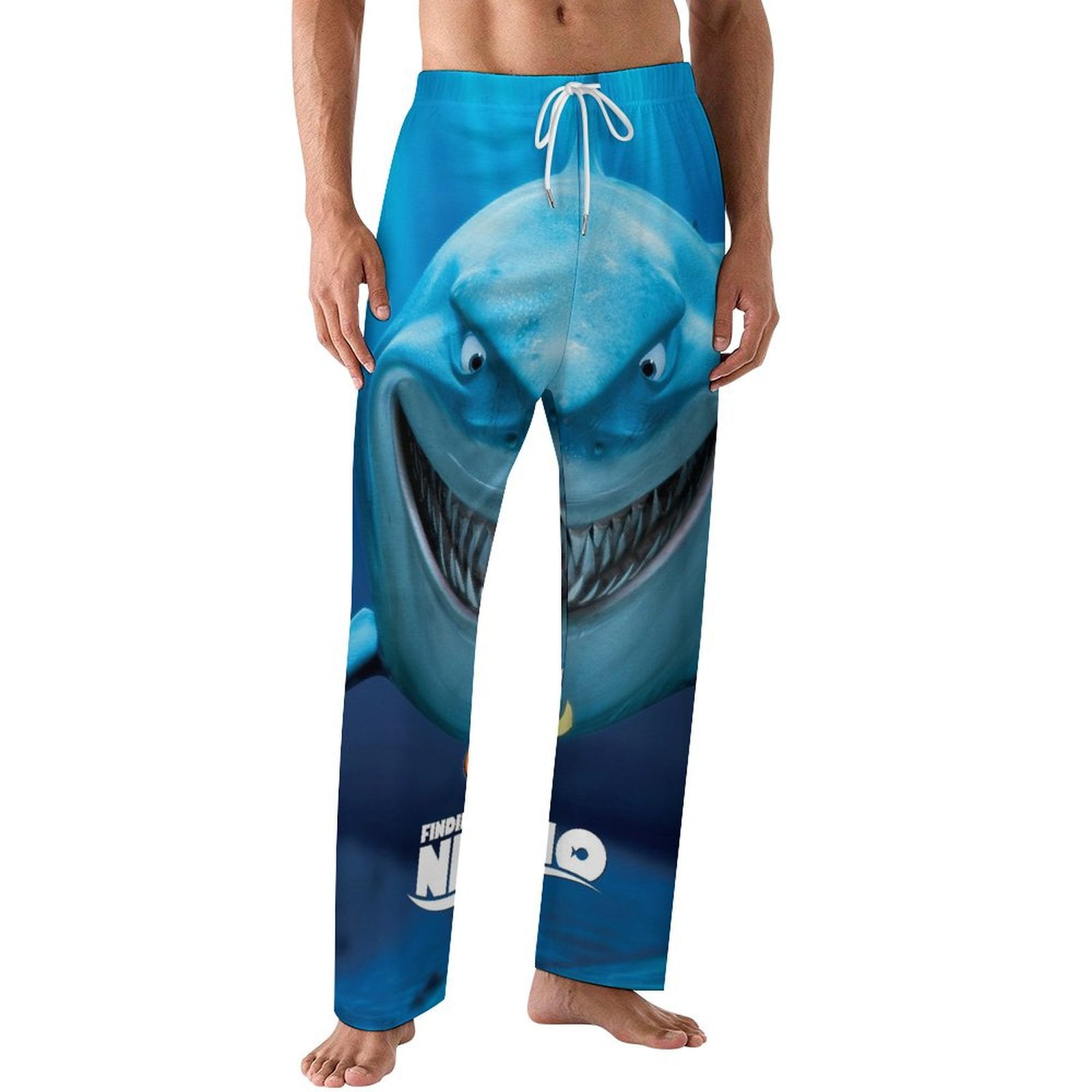 Finding Nemo Men Pajama Pants Bottoms Lounge Pants Elastic Waist Loose ...