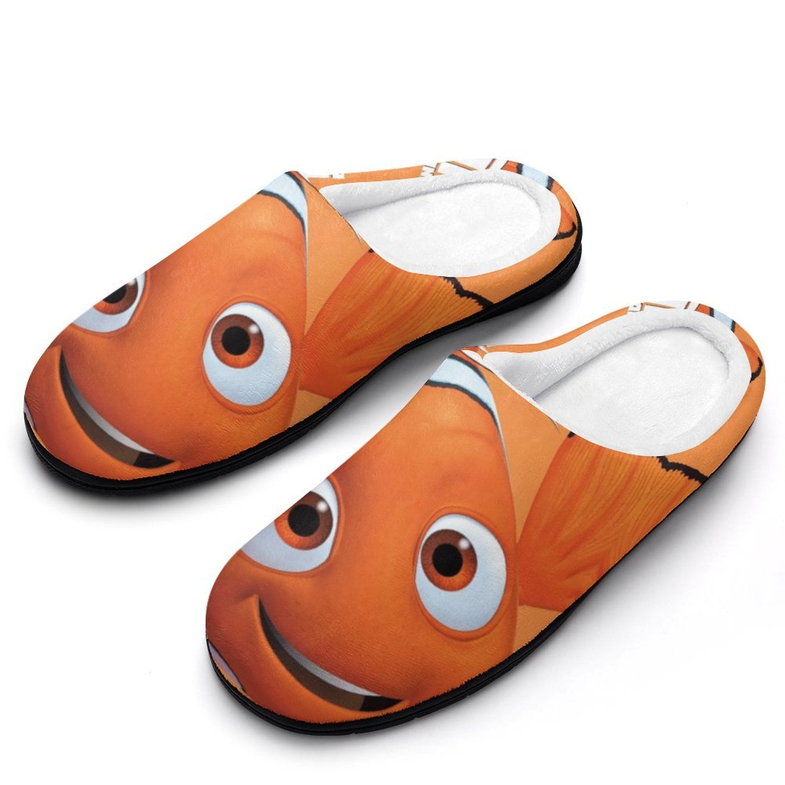 Finding Nemo Mens Cozy Slippers Warm Soft Plush Slipper Slip-on House ...