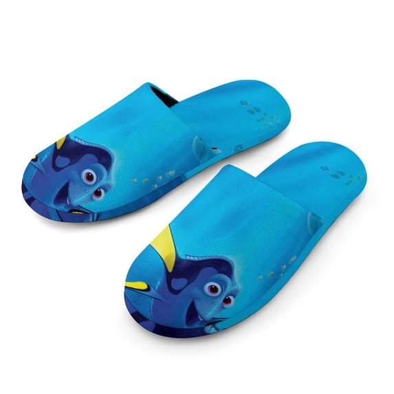 Finding Nemo Mens Cozy Slippers Warm Soft Plush Slipper Slip-on House ...