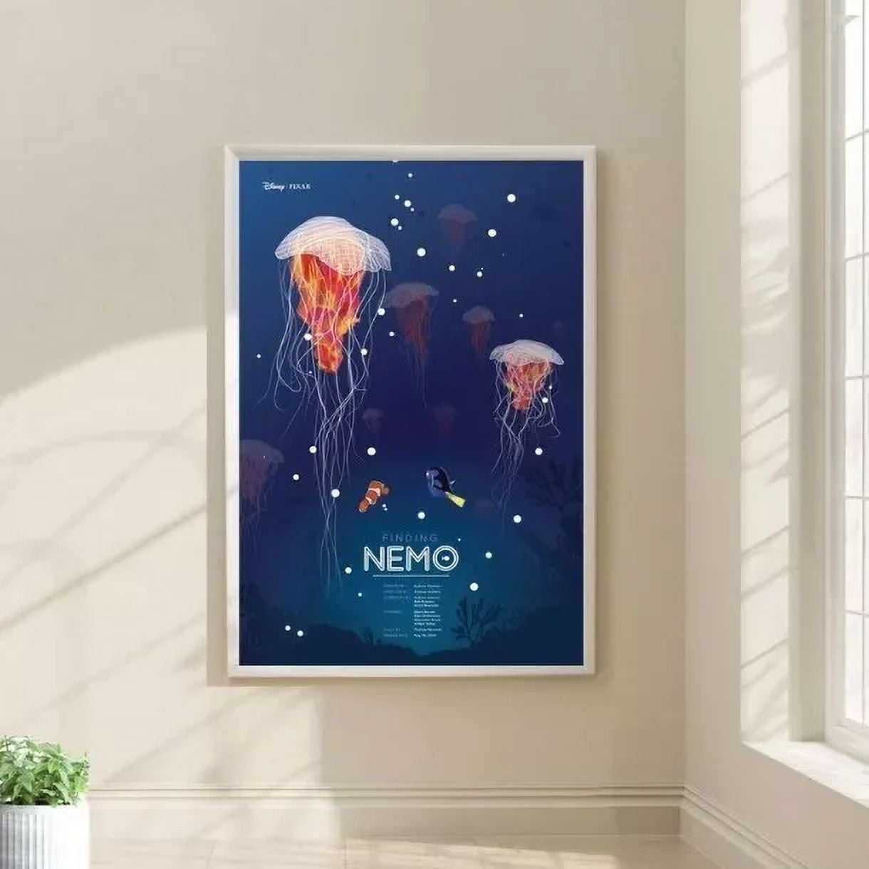 Finding Nemo Movie Poster Film Print Wall Art For Living Room Bedroom 3 ...