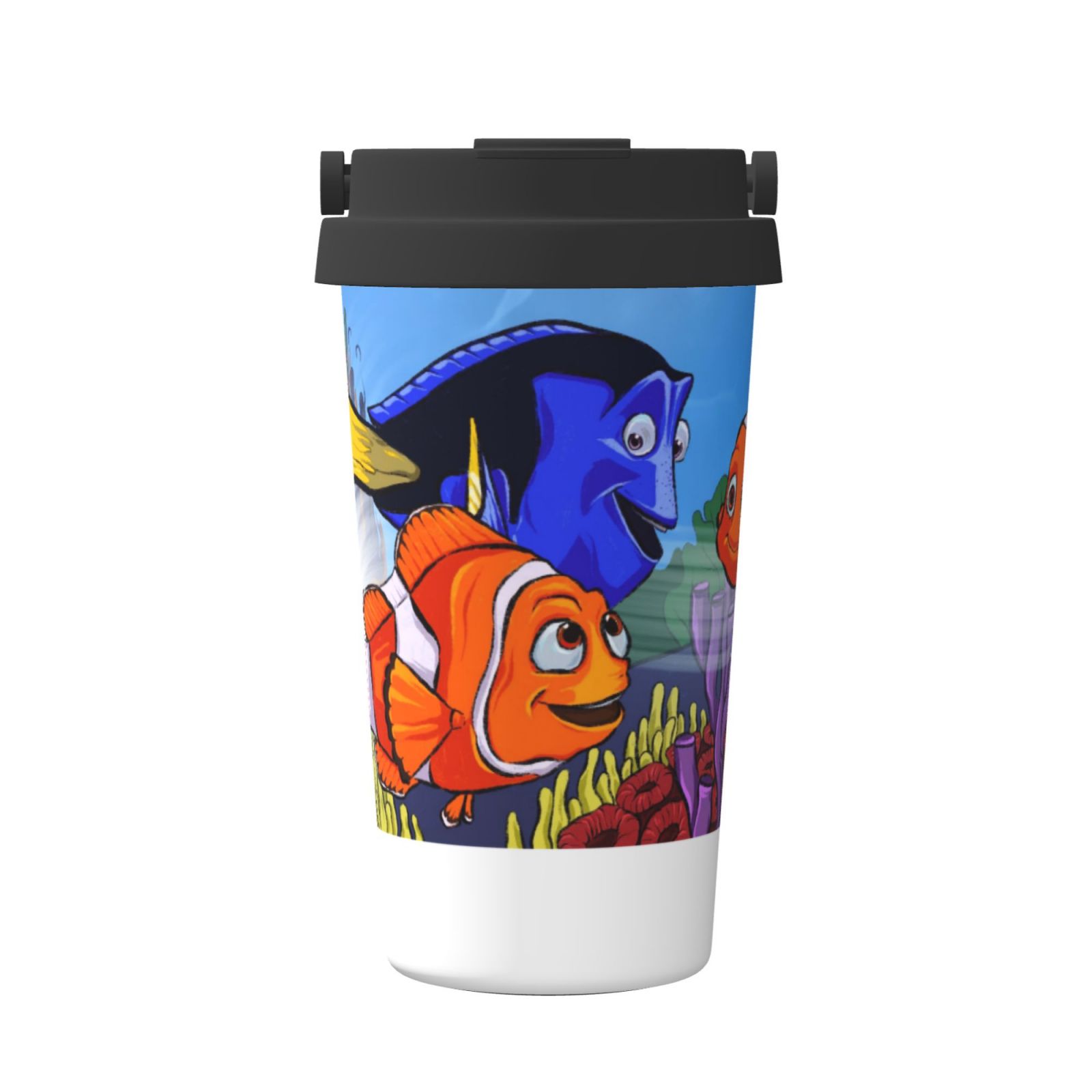Finding Nemo Mug Insulated Coffee Mug with Lid Portable Spill-Proof ...