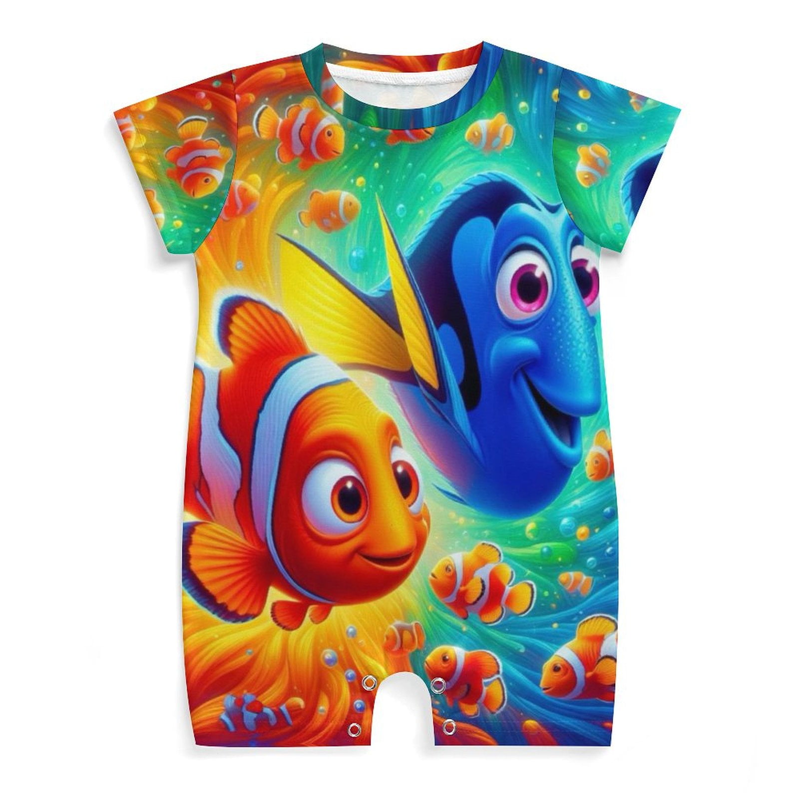 Finding Nemo Newborn Baby Romper Clothing Infant Summer Baby Climbing ...