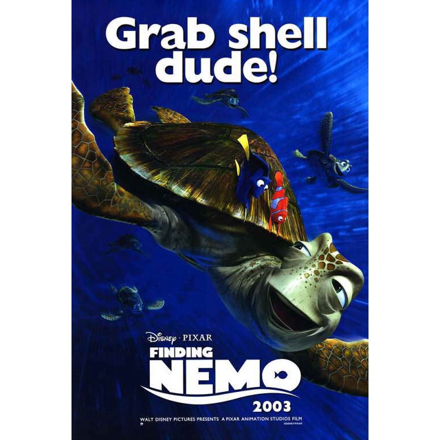Finding Nemo POSTER (27x40) (2003) (Style C) - Walmart.com