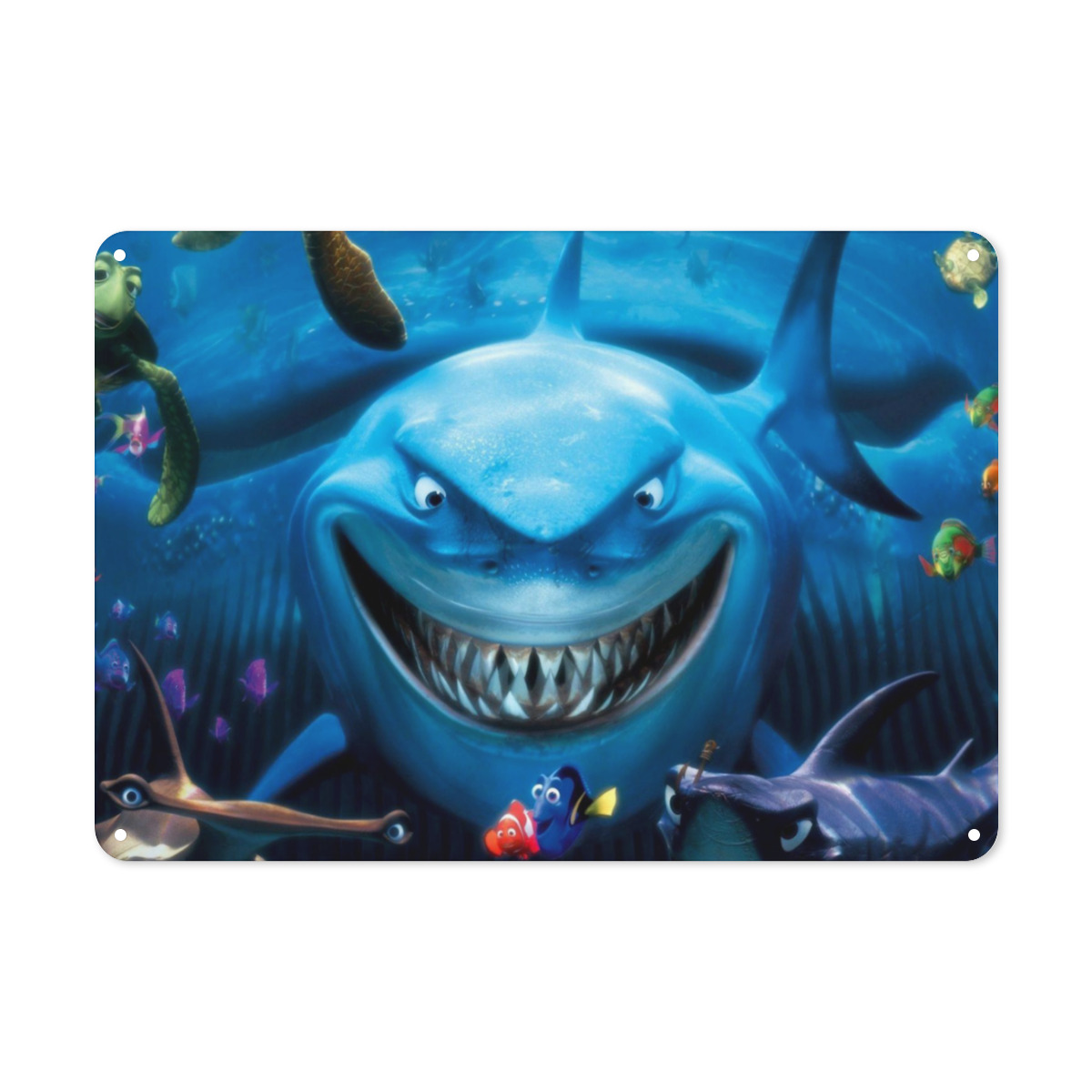 Finding Nemo Poster Tin Painting Halloween Retro Tin Sign Retro Plaque ...