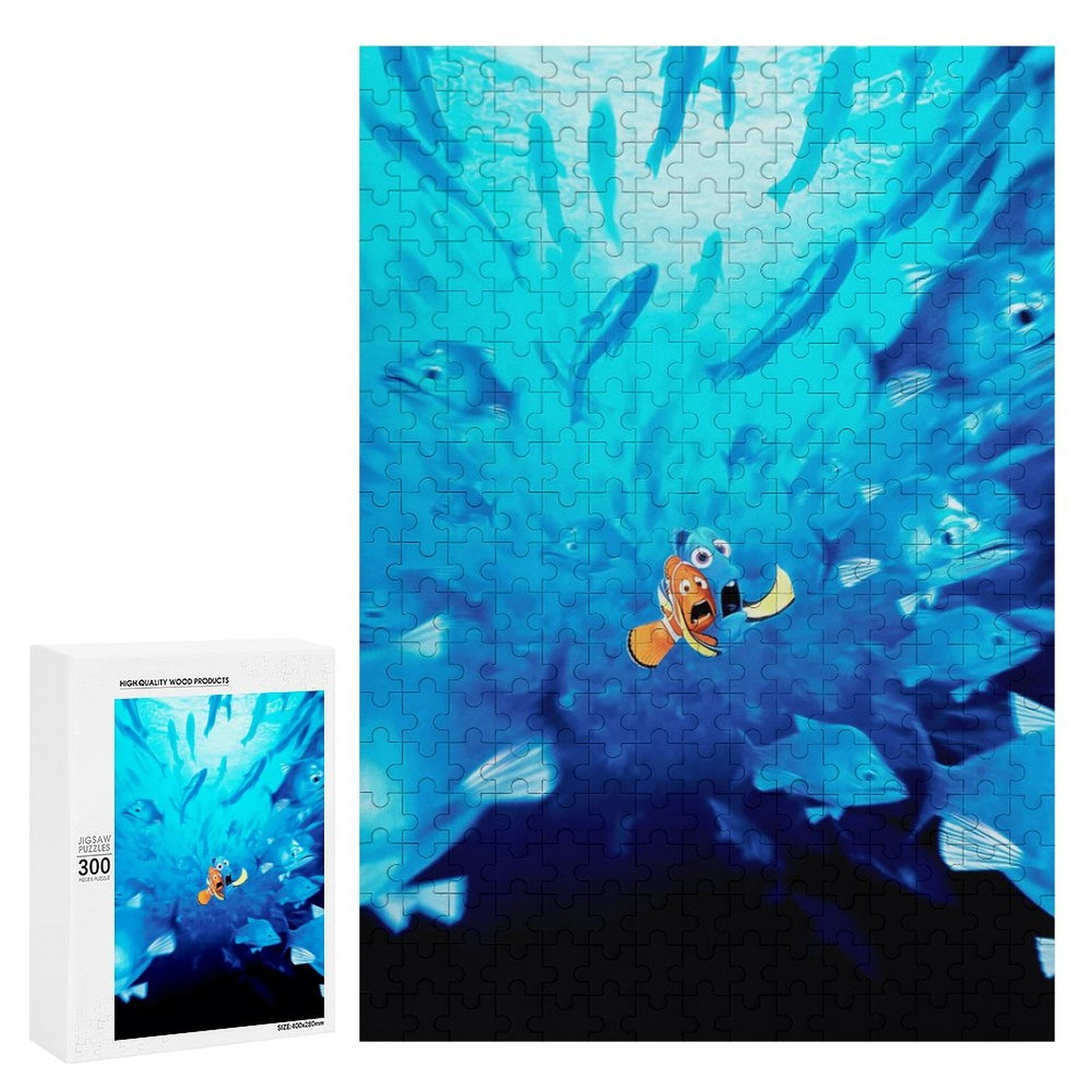 Finding Nemo Puzzle Enthusiasts, 300 PCS Jigsaw Puzzle - Walmart.com