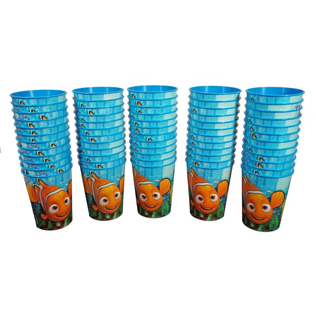 Finding Nemo Reusable Plastic Cup - Set of 60 Cups!! - Walmart.com