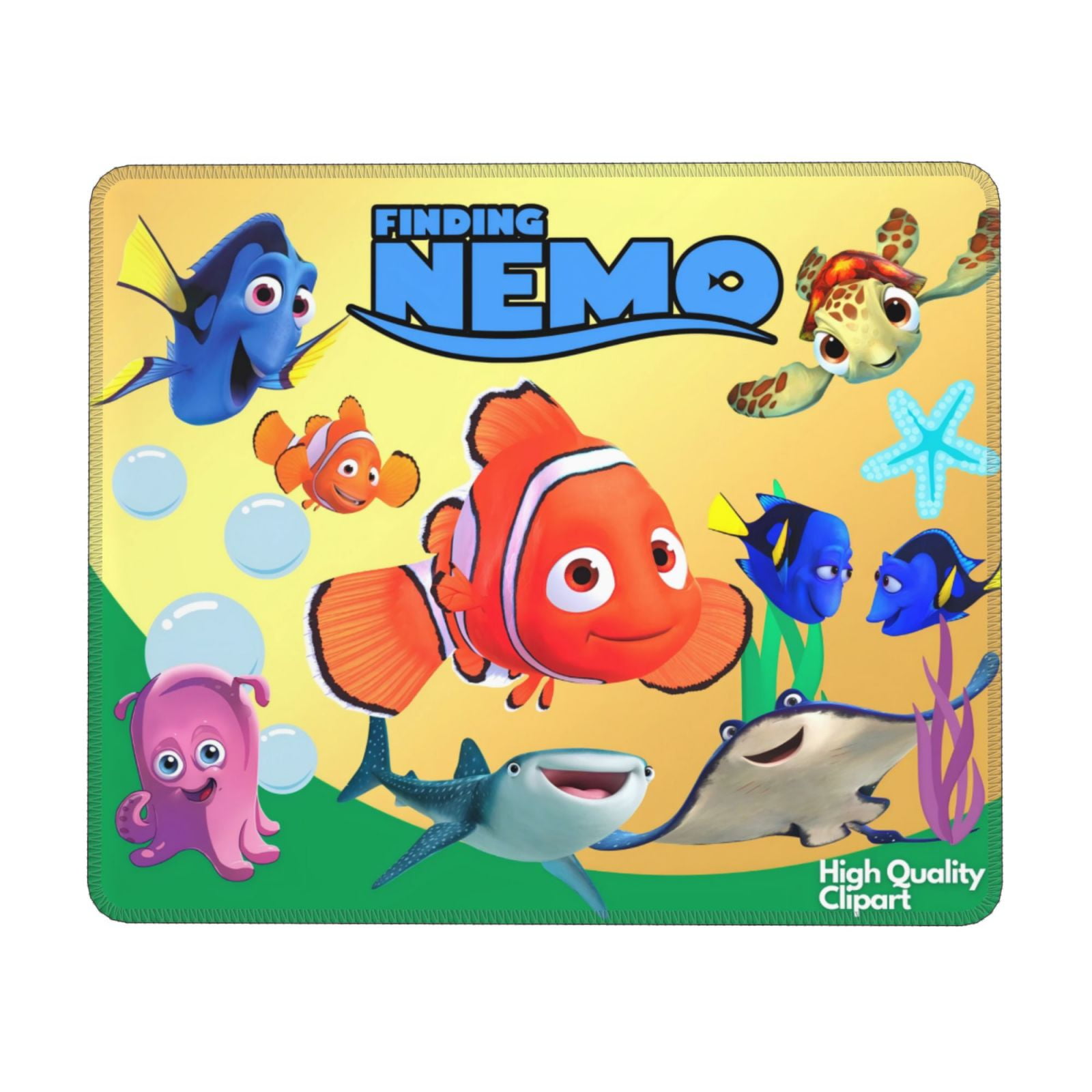 Finding Nemo Mouse Pad Square Mouse Pad for Desk Soft Computer Mouse ...