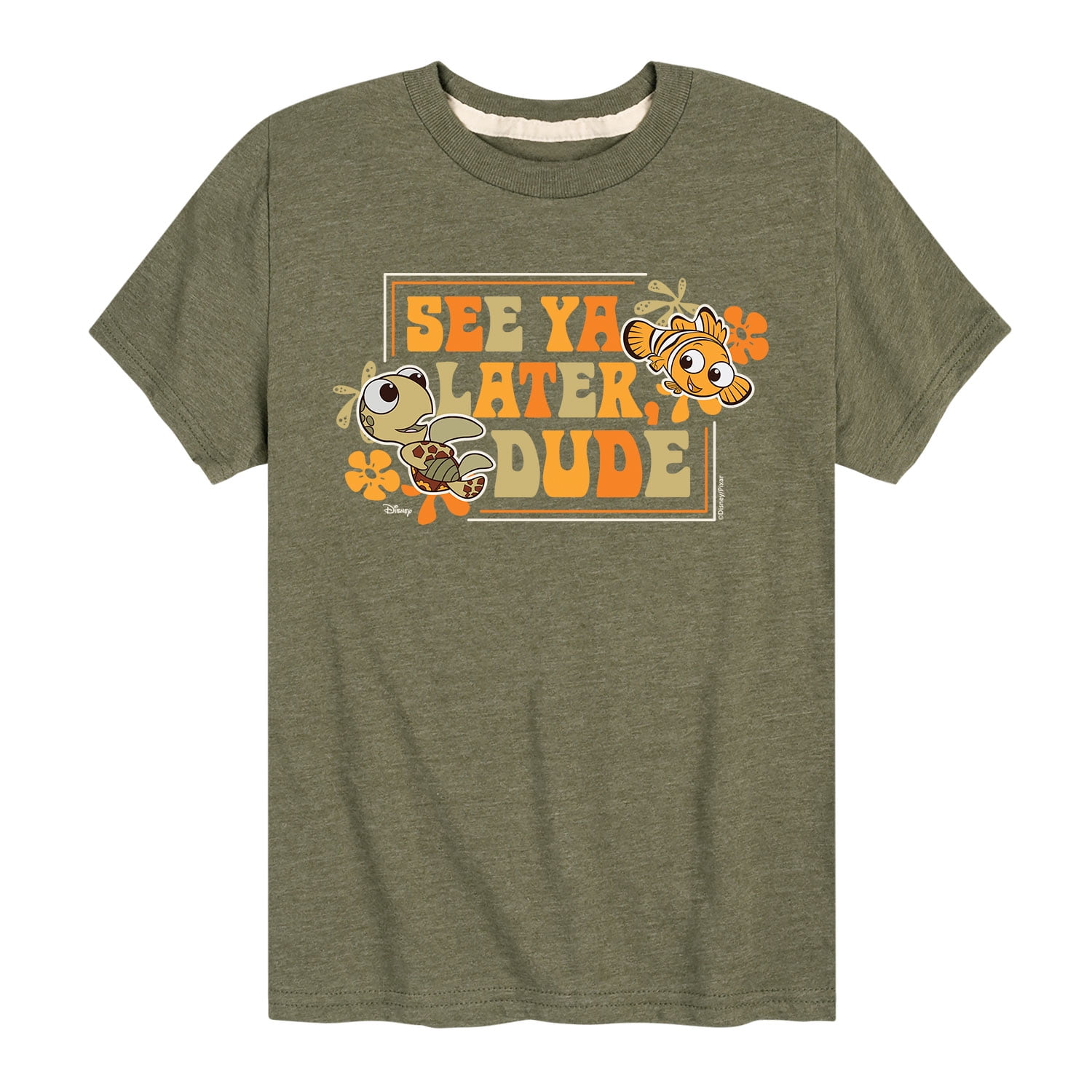 Finding Nemo - See Ya Later Dude - Toddler And Youth Short Sleeve ...
