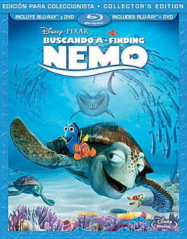 Pre-Owned Finding Nemo (Spanish Language Packaging) (Blu-ray + DVD ...