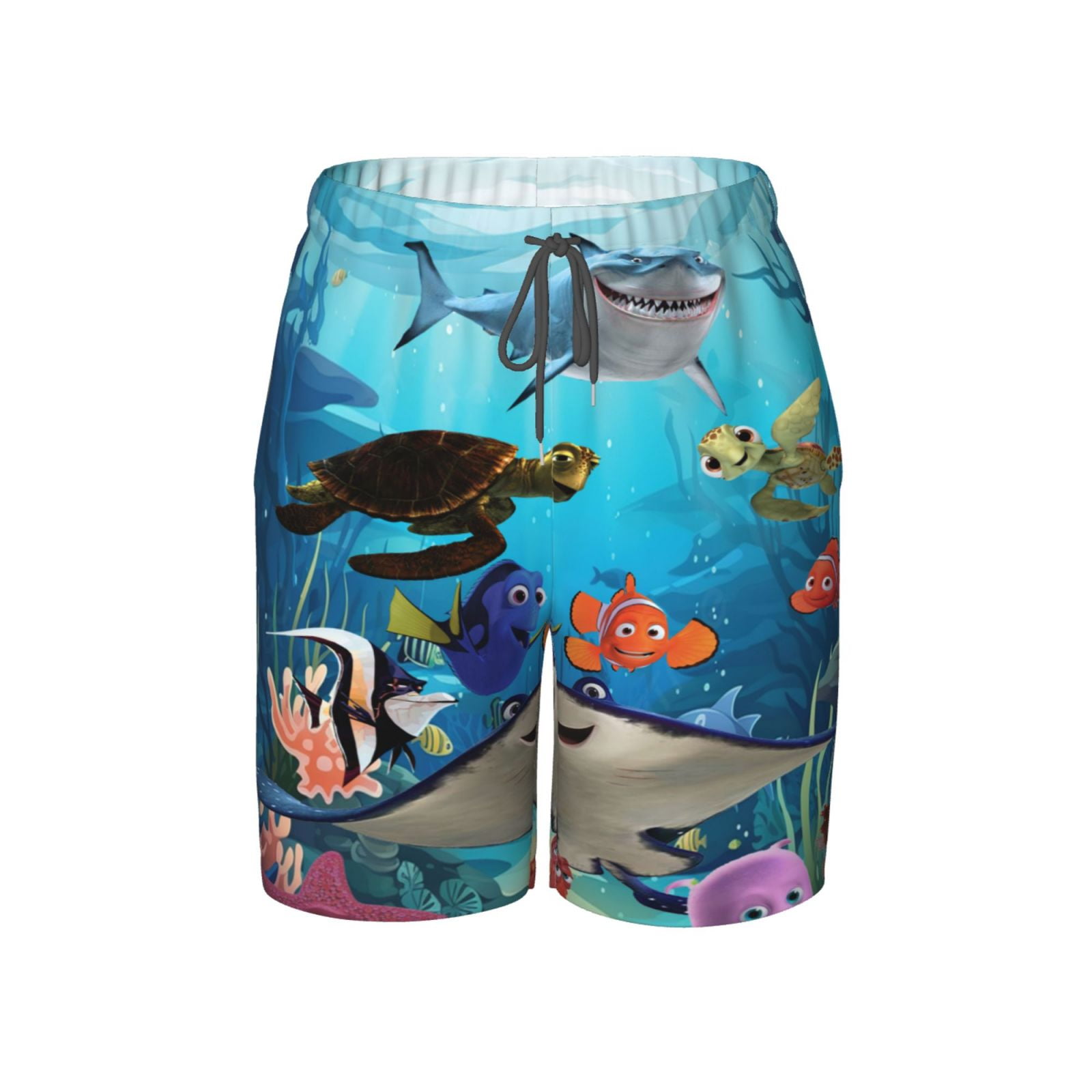 Finding Nemo Swim Trunks For Boys Beach Short With Drawstring Swimsuit ...
