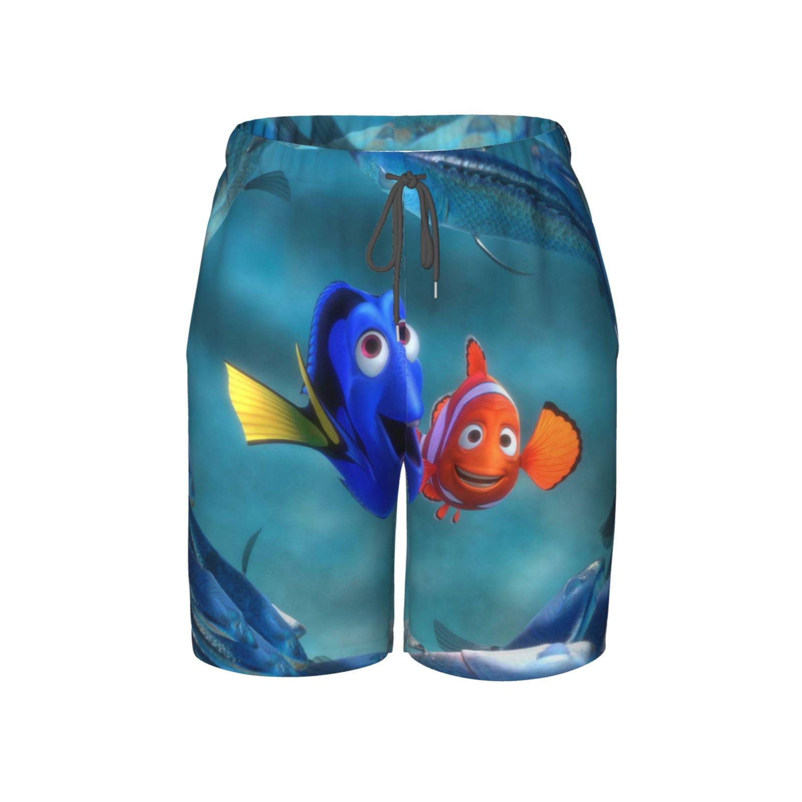 Finding Nemo Swim Trunks For Boys Beach Short With Drawstring Swimsuit ...
