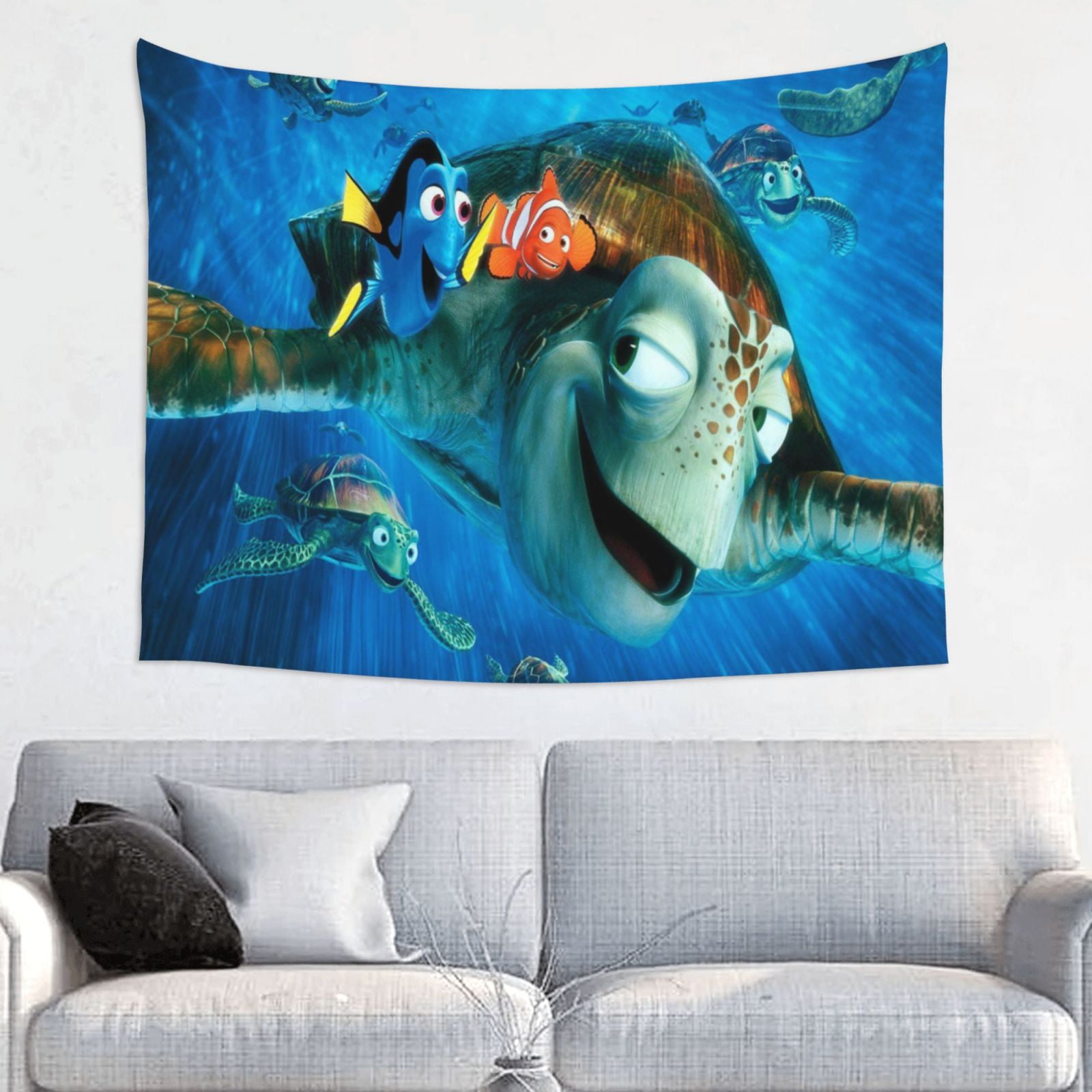 Ne-m0 Tapestry Anime Poster Large Background Wall Art Bedroom Wall ...