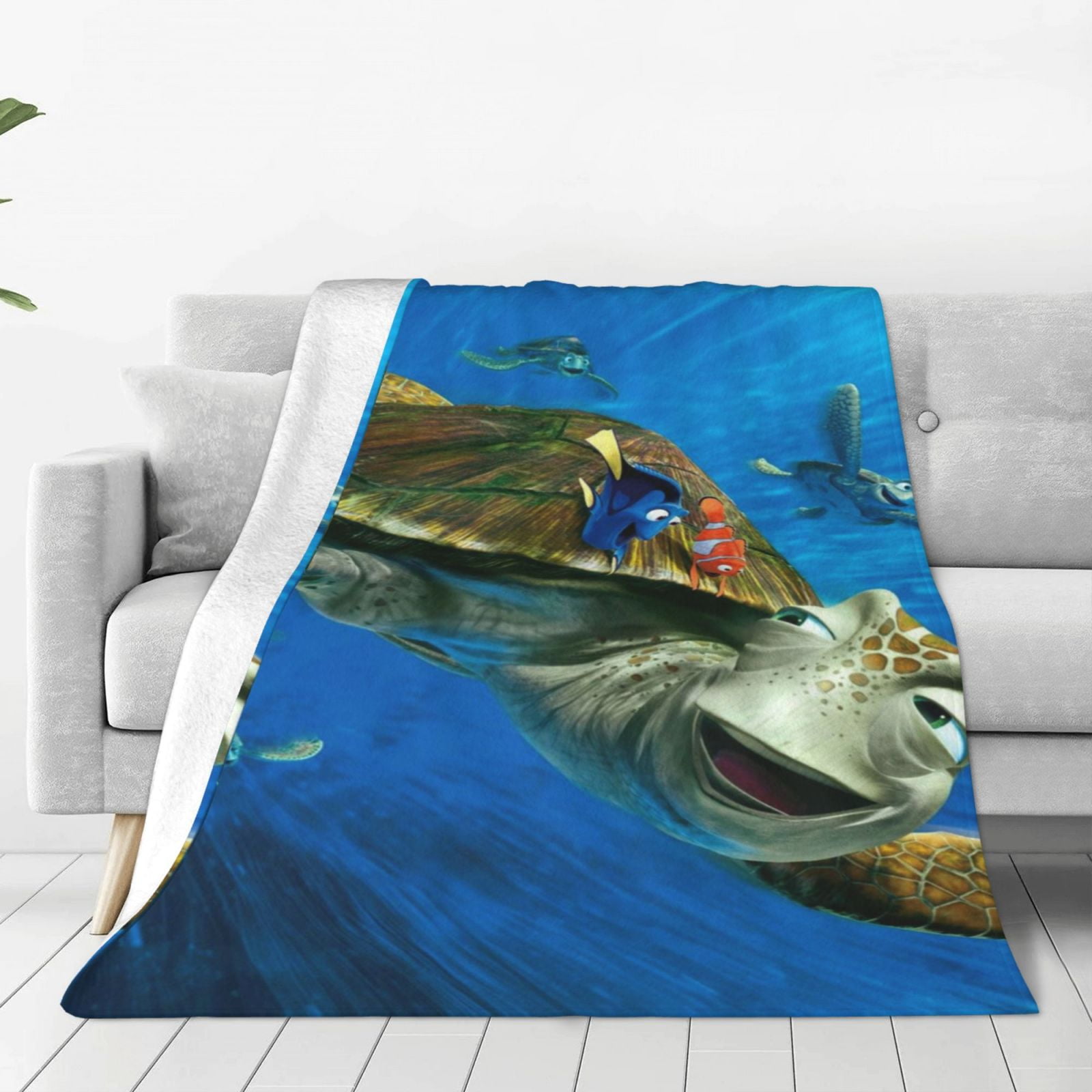 Finding Nemo Throw Blanket Super Soft Warm Plush Fuzzy Bed Blanket For ...