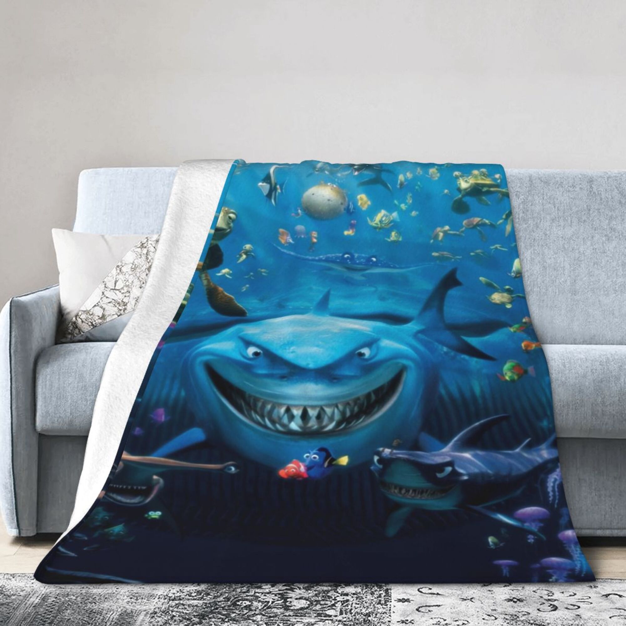 Finding Nemo Throw Blankets plush travel Blankets Bedroom living room ...