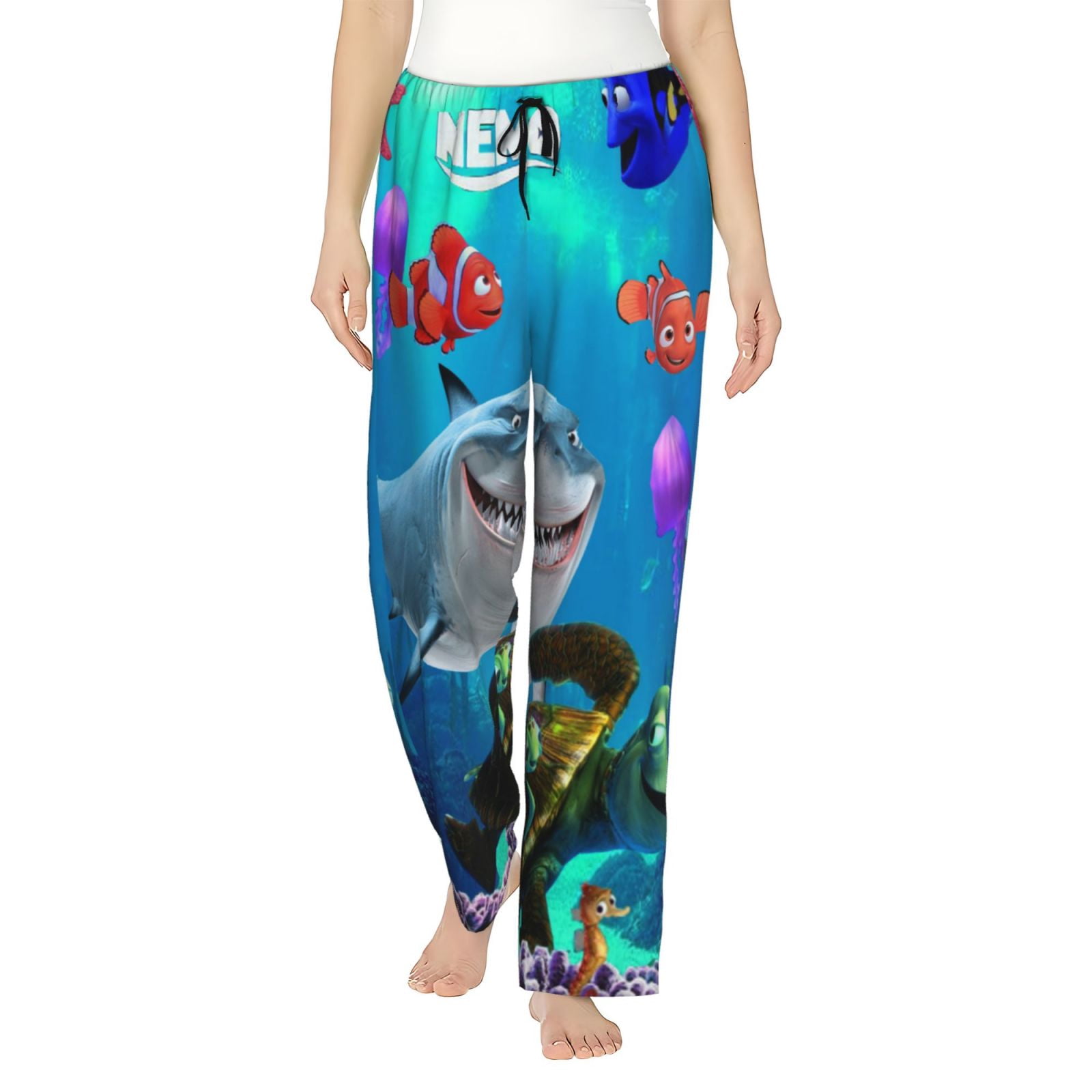 Finding Nemo Women's Pajama Pants Comfy All Over Print Lounge Pants ...