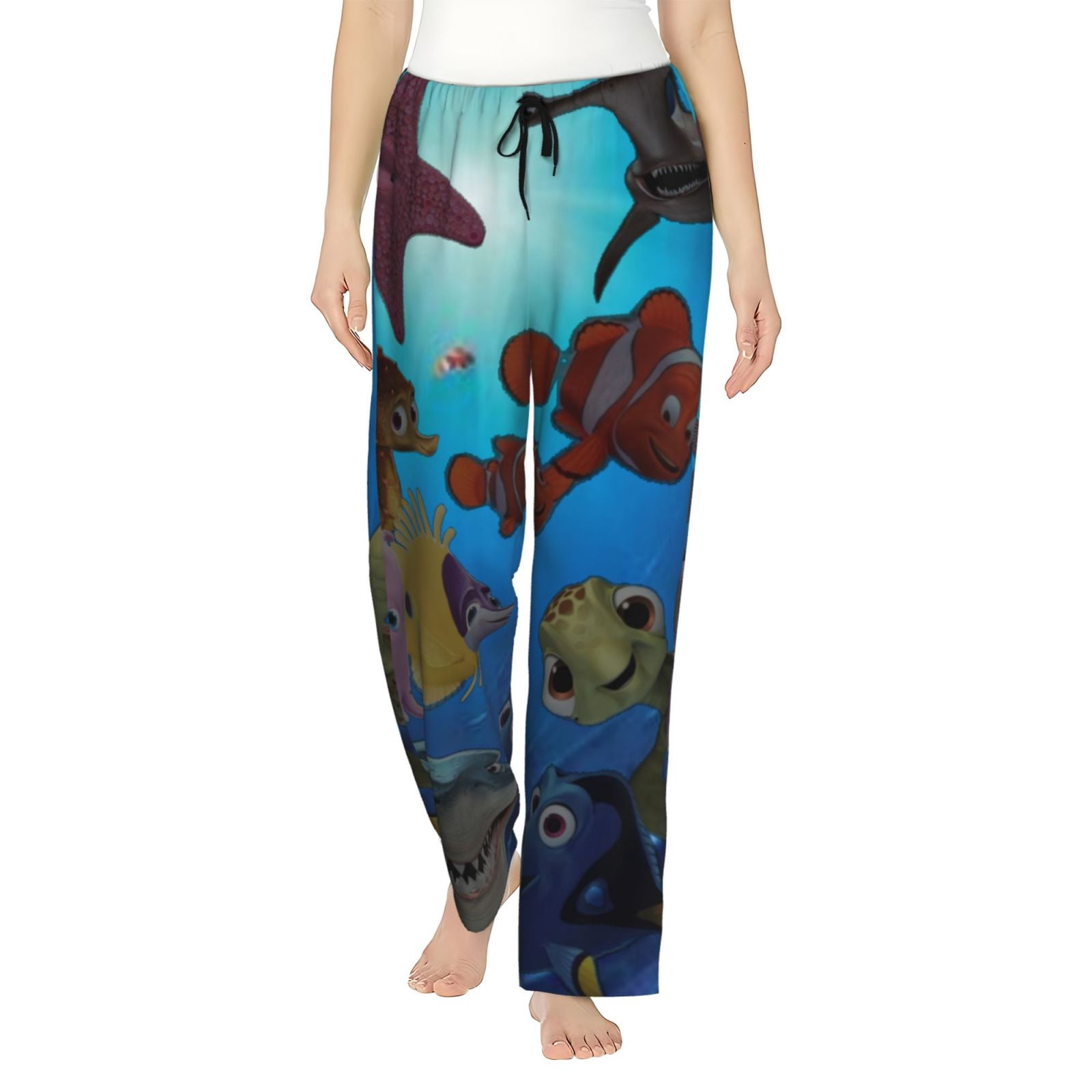 Finding Nemo Women's Pajama Pants Comfy All Over Print Lounge Pants ...