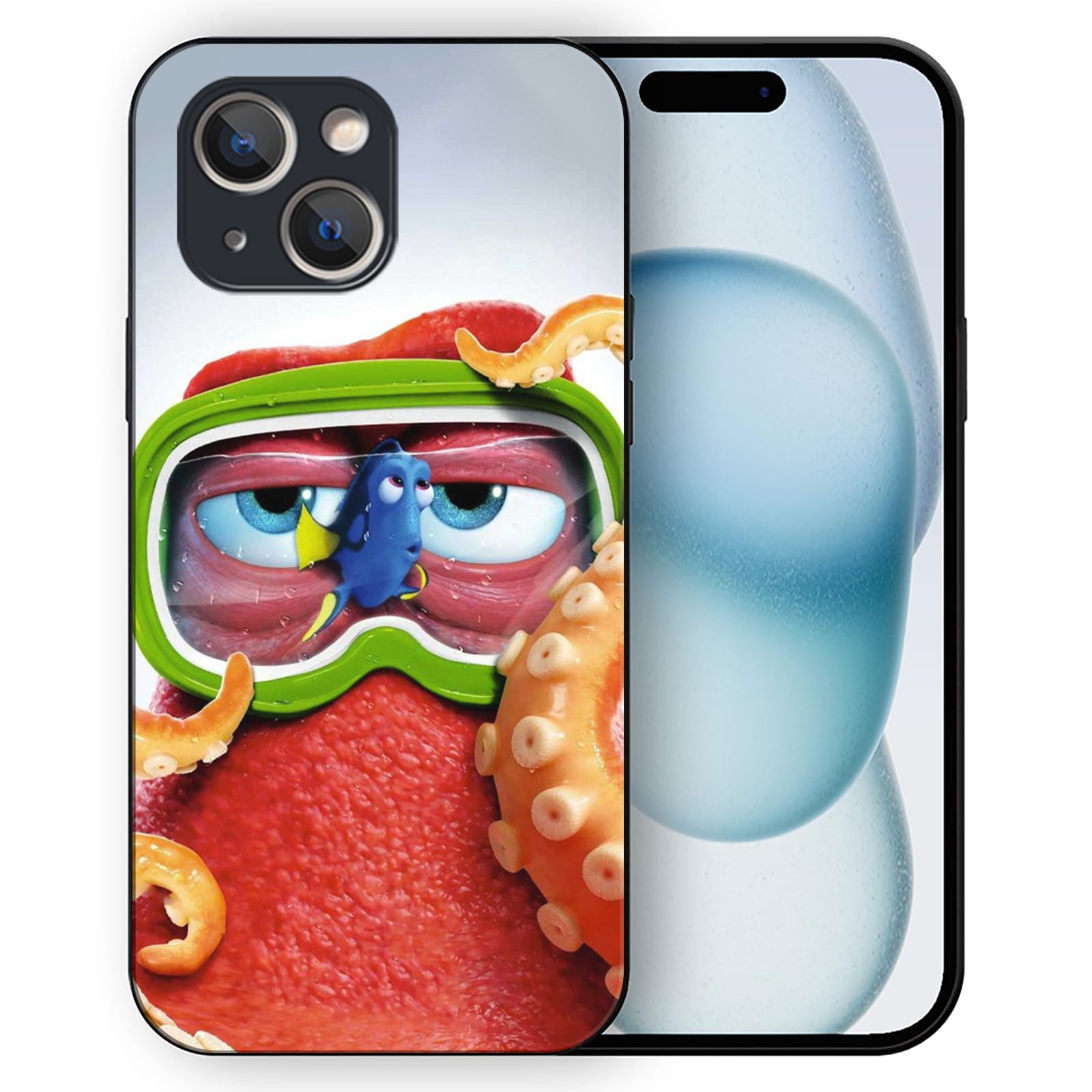 Finding Nemo's Phone Case,made from TPU and Tempered Glass for enhanced ...