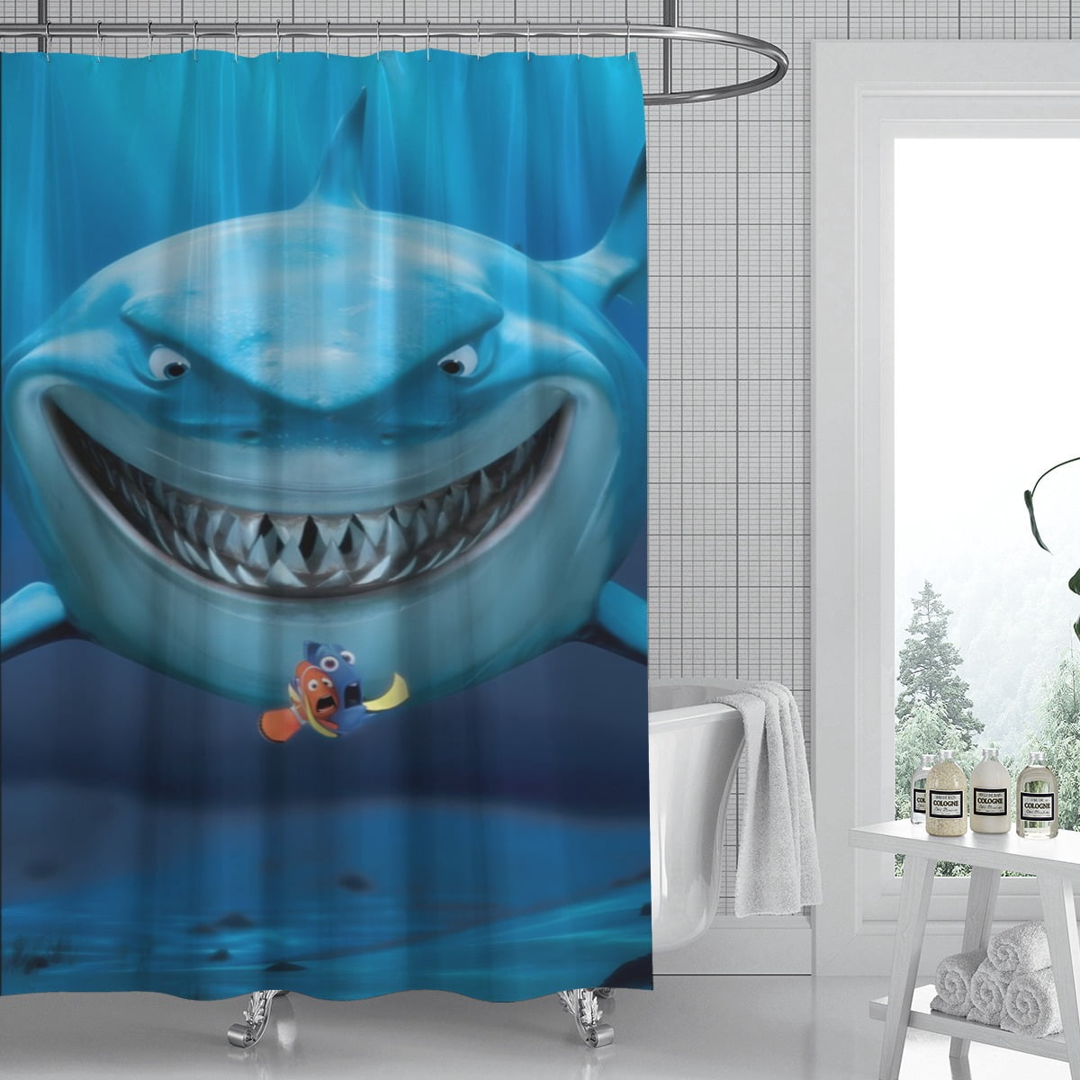 Finding Nemo shower curtain highlights a memorable design, is ...