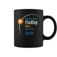 Findlay Ohio Oh Total Solar Eclipse 2024 1 Coffee Mugs - Walmart.com