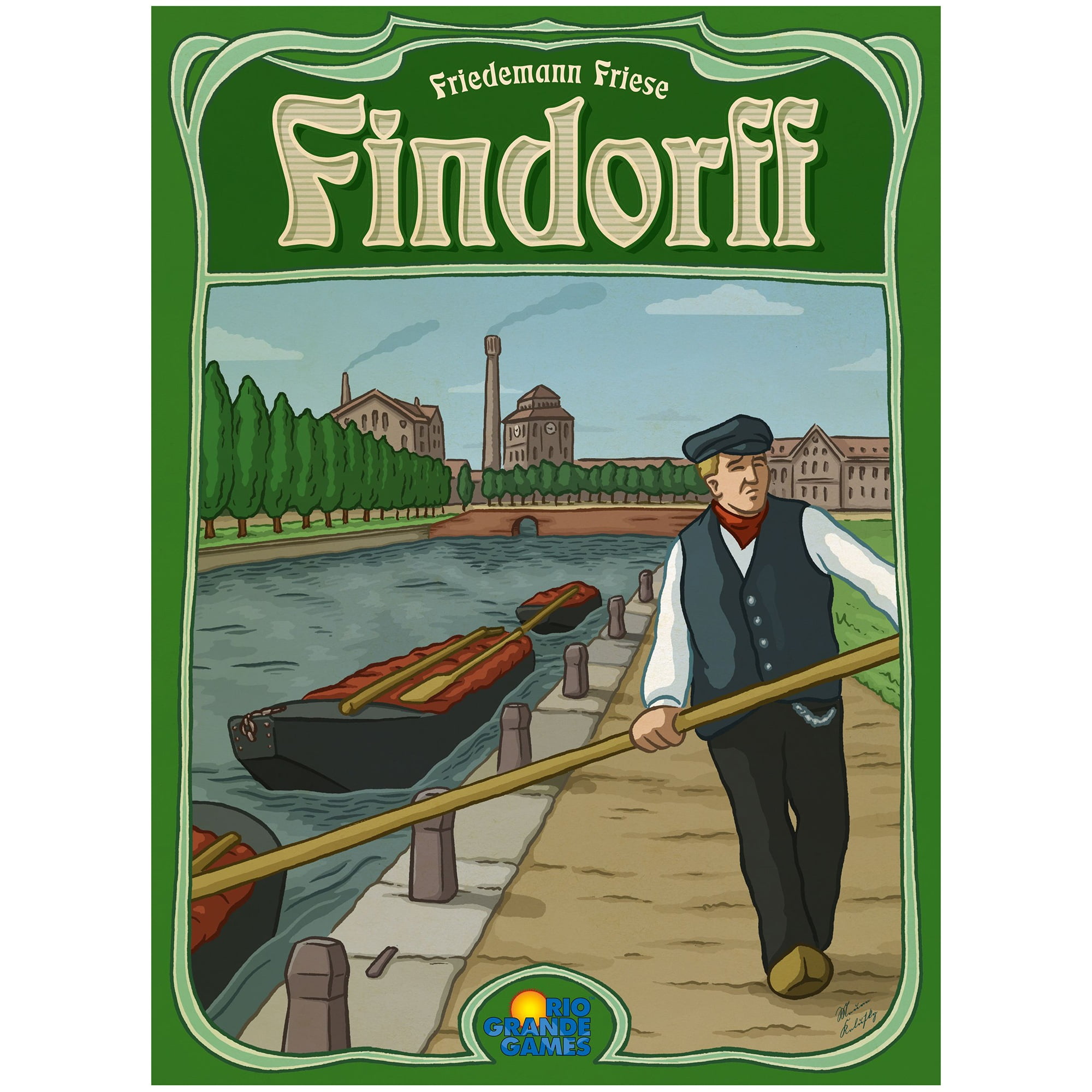 Findorff - City Building Game, Rio Grande Games, Strategy Game Set In ...