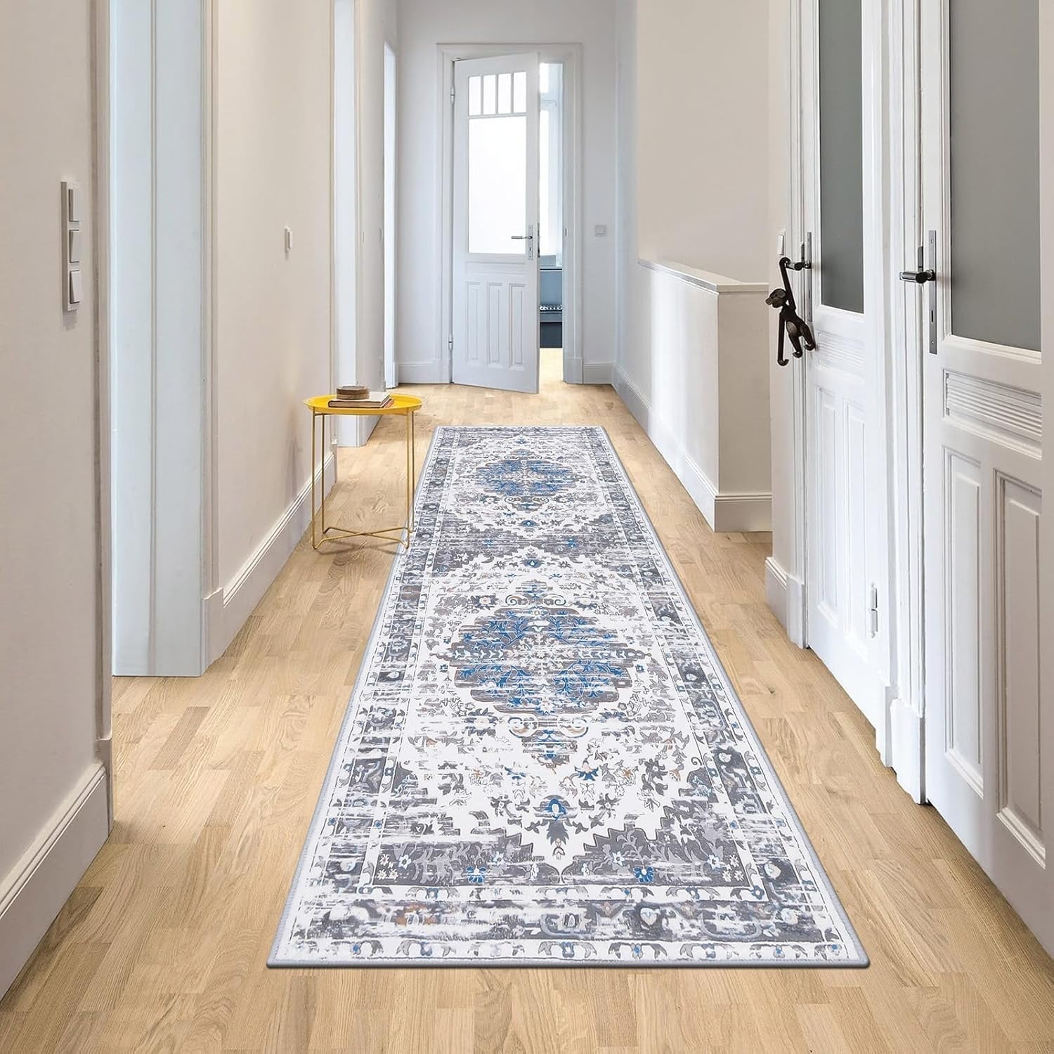 Findosom Alfombra Boho 2x6, Lavable, Antideslizante para Corredor ...