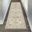 Better Homes & Gardens Gray Border Tight Geo Indoor 30" x 84" Runner ...